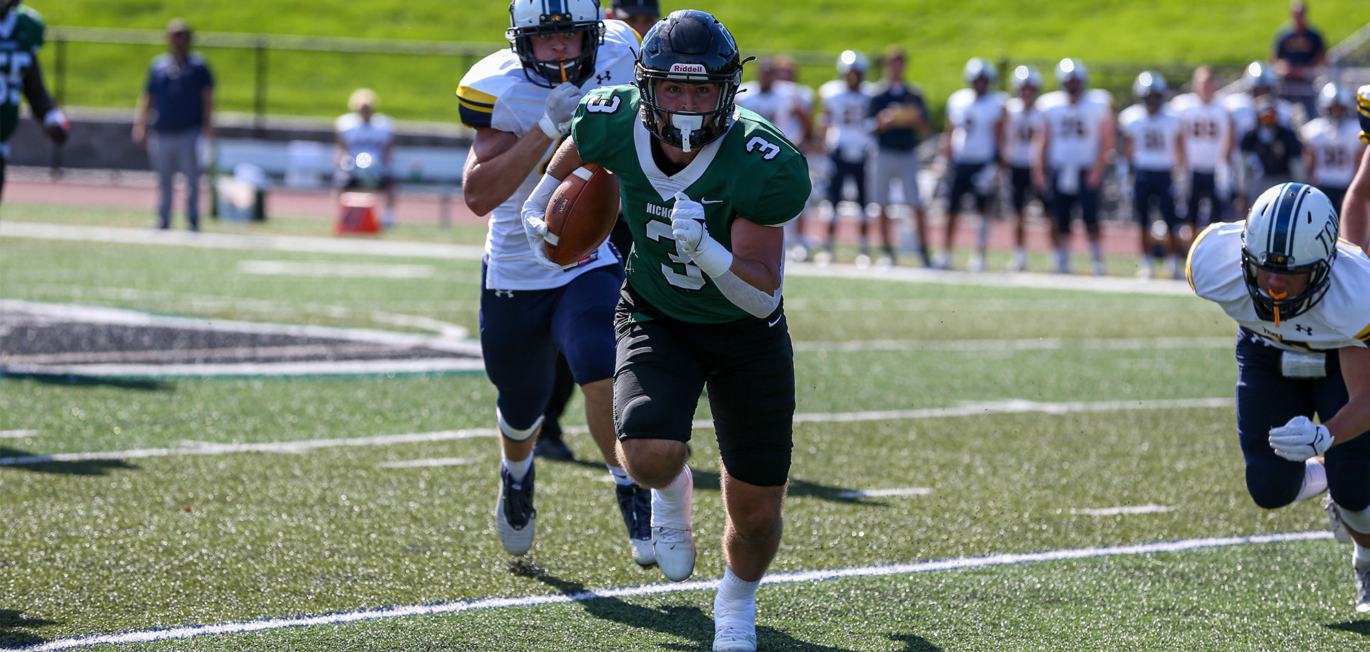 Husson Outlasts Football, 27-14 - Nichols College Athletics