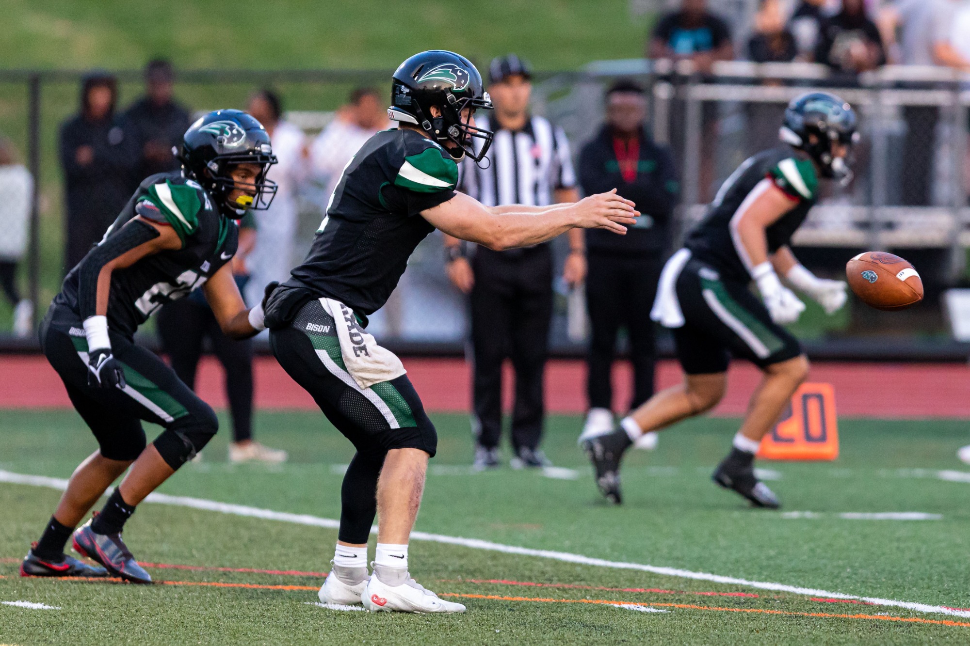 Football Hangs On to Take Down Coast Guard, 37-33 - Nichols College ...