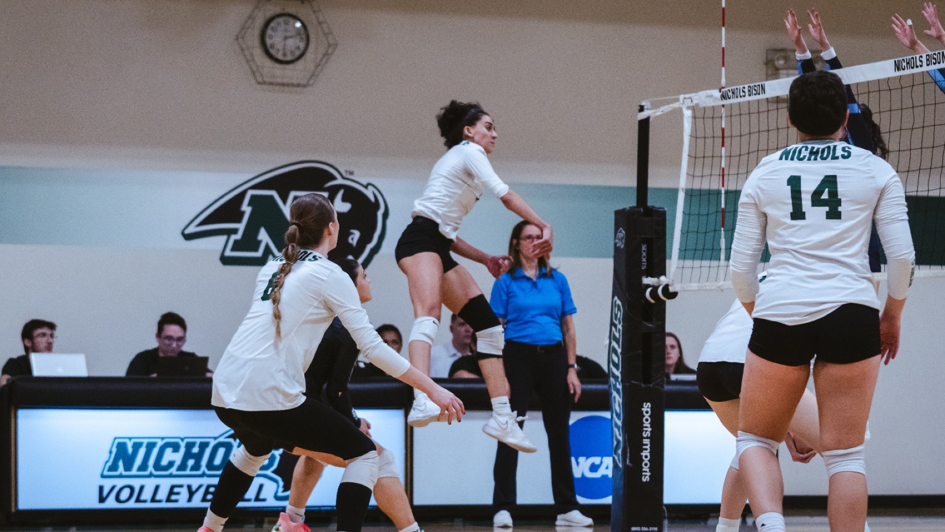 Three Bison Record Double-Doubles In Tough 3-2 Loss At WNE - Nichols ...