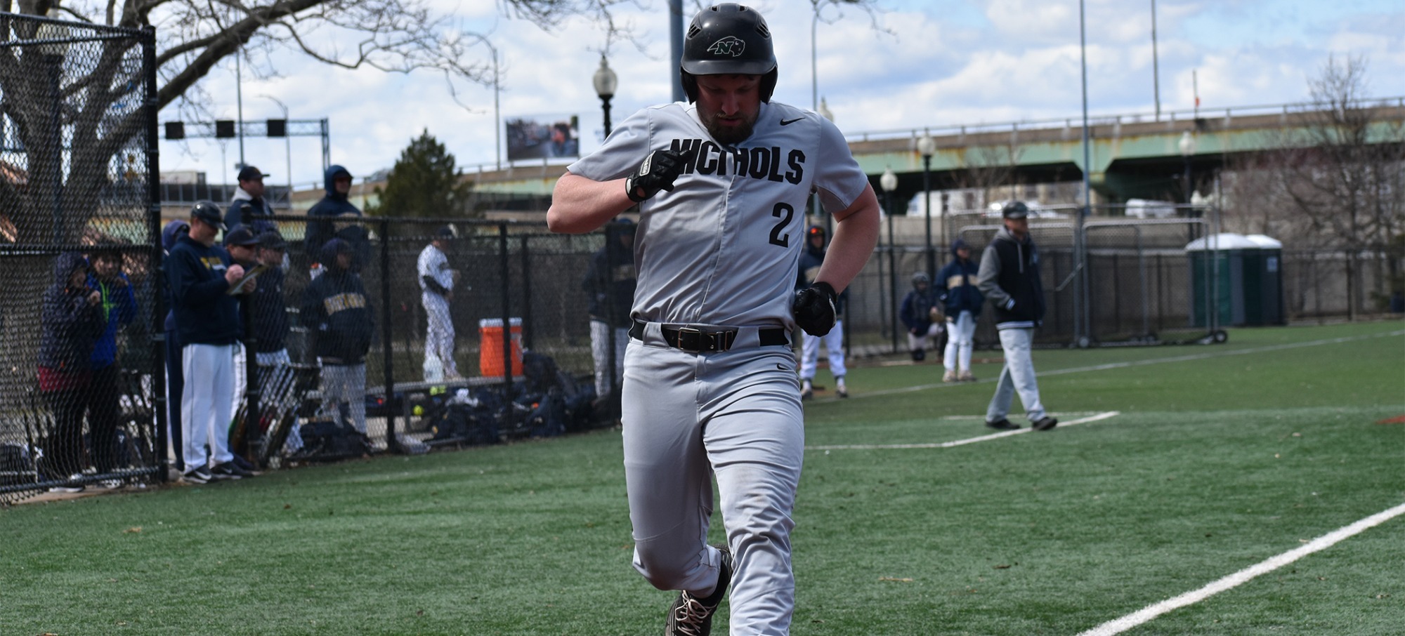 Baseball Puts up 24 Runs in Sweep of Curry - Nichols College Athletics