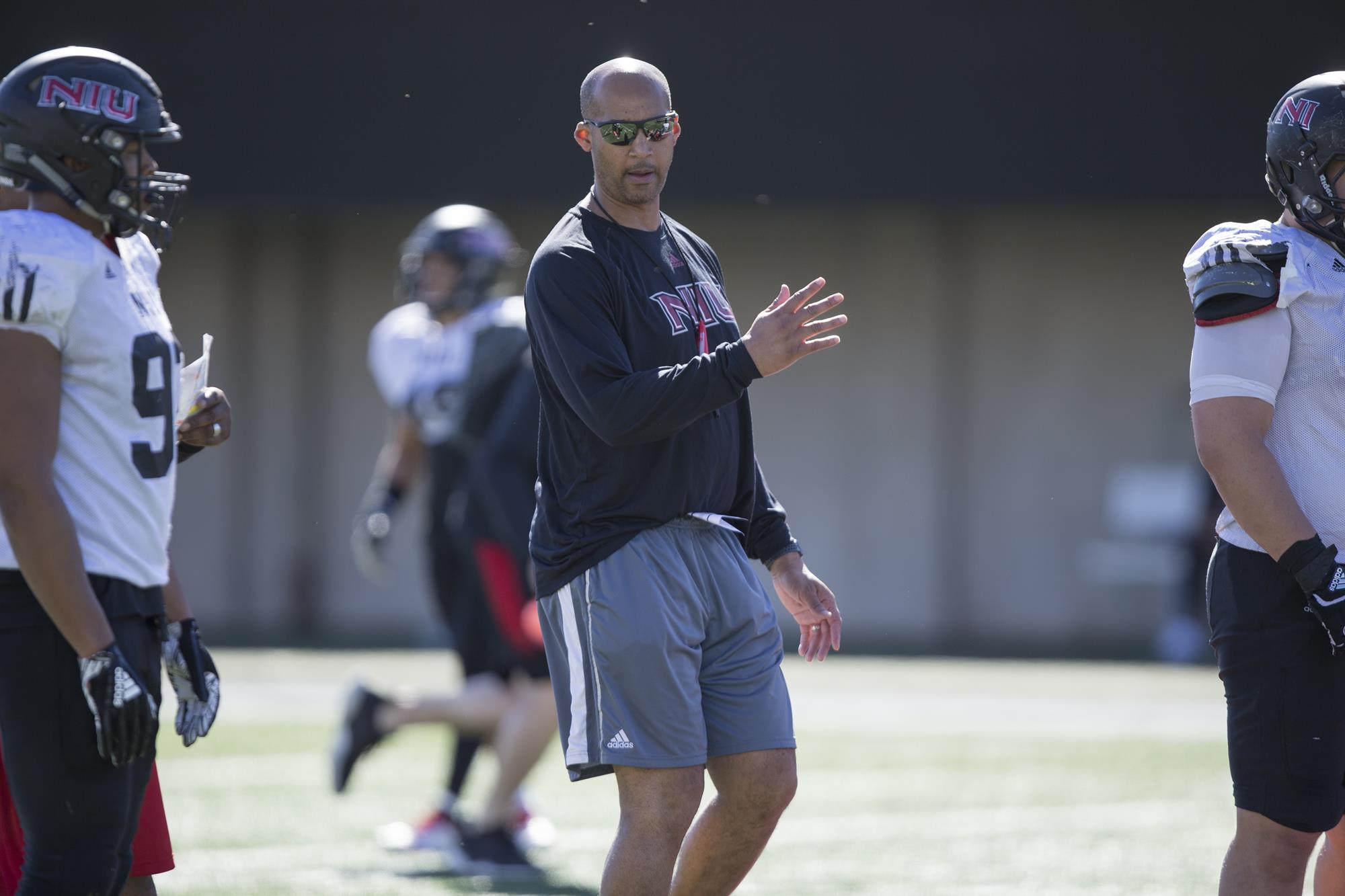 Jackson Has Engaged Audience in Huskie Defensive Unit - NIU Athletics