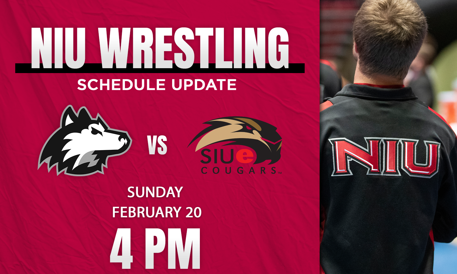 NIU Wrestling To Host SIUE For Beauty And The Beast Sunday - NIU Athletics