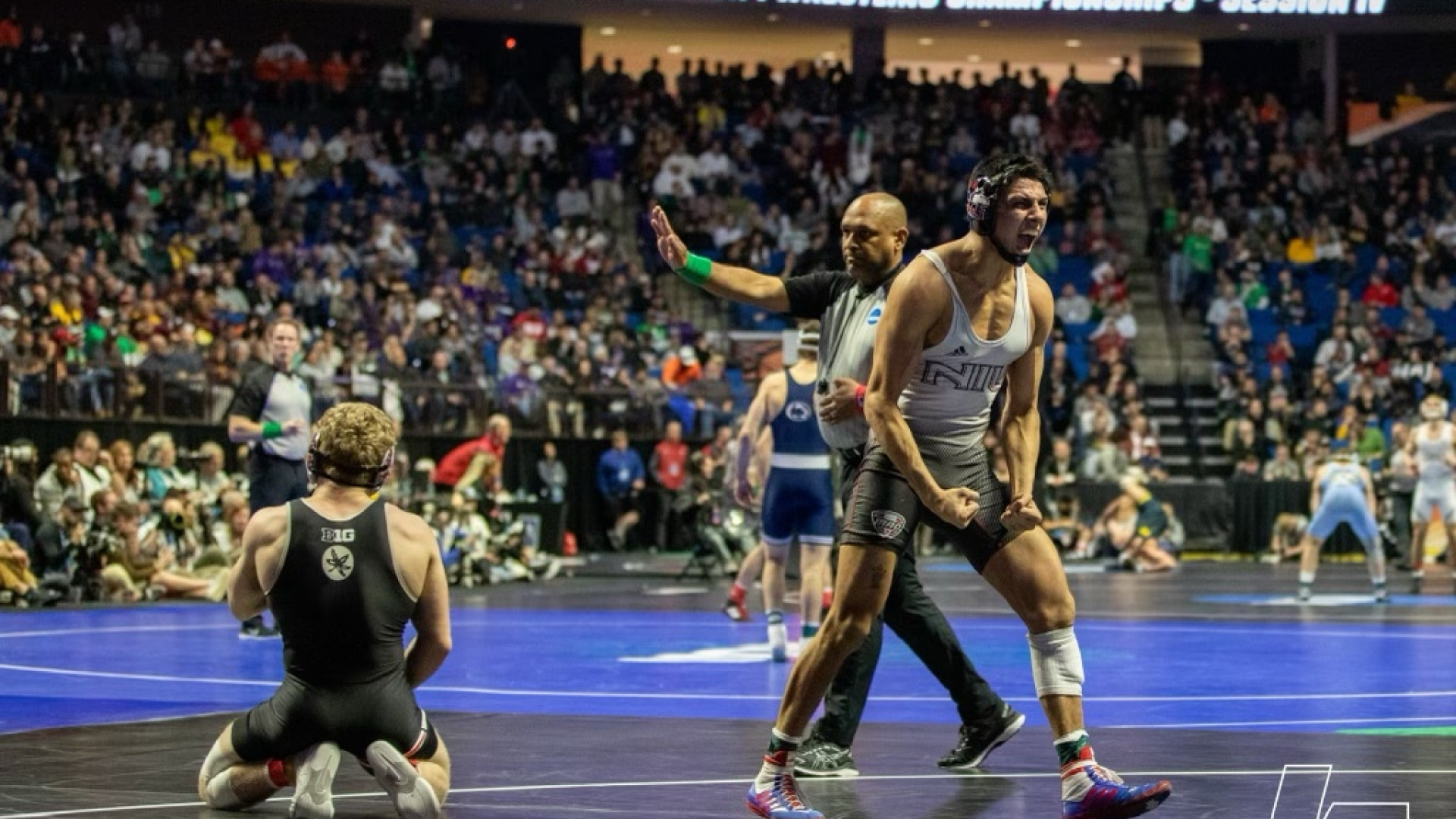 No. 12 Izzak Olejnik Lands All-American Status at NCAA Championships - NIU Athletics