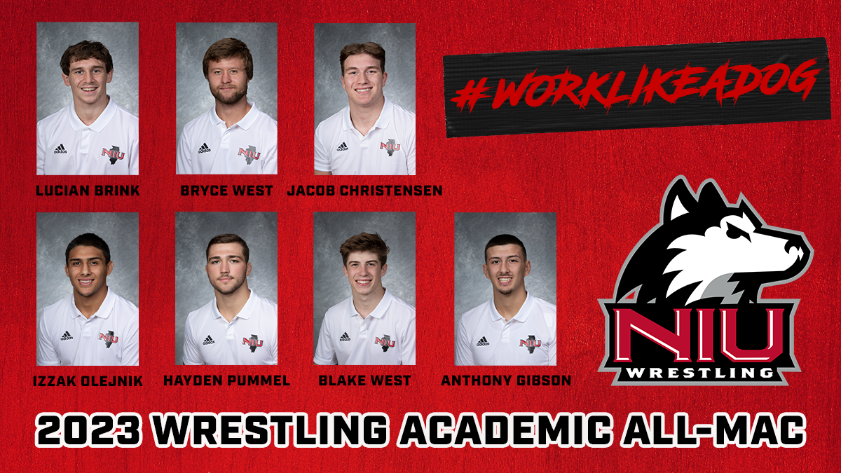Seven Huskie Wrestlers Earn Academic All-MAC Honors - NIU Athletics