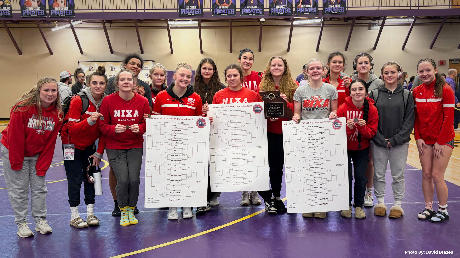 Girls wrestling captures 2025 state title, 4th state trophy overall ...