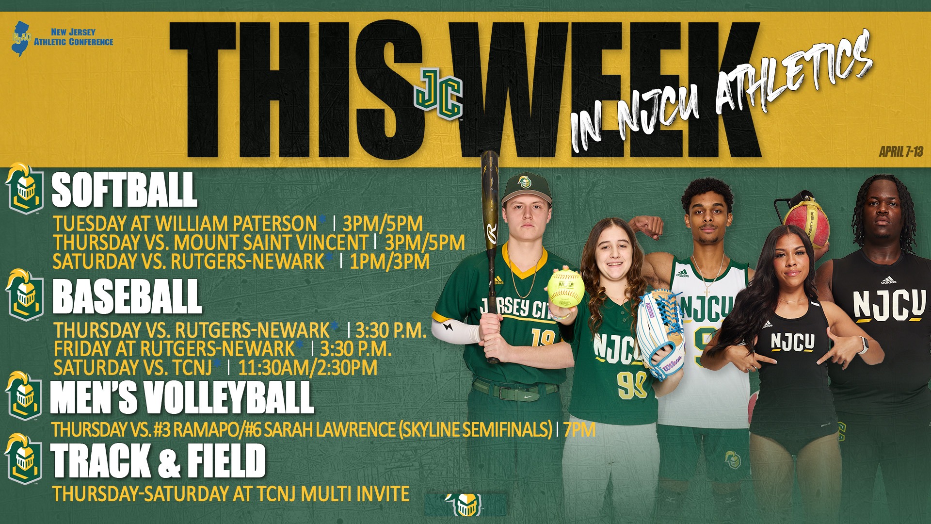 2025 Baseball Schedule - New Jersey City University Athletics