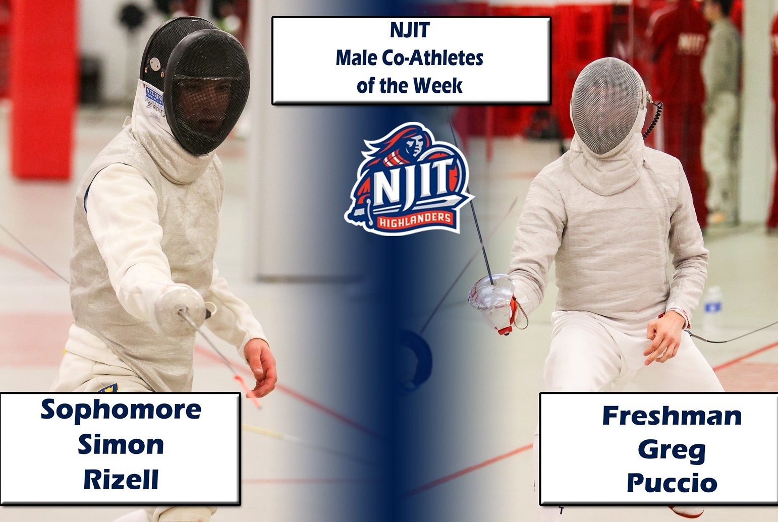 Fencers Share NJIT Male Athlete of the Week Honors - New Jersey ...