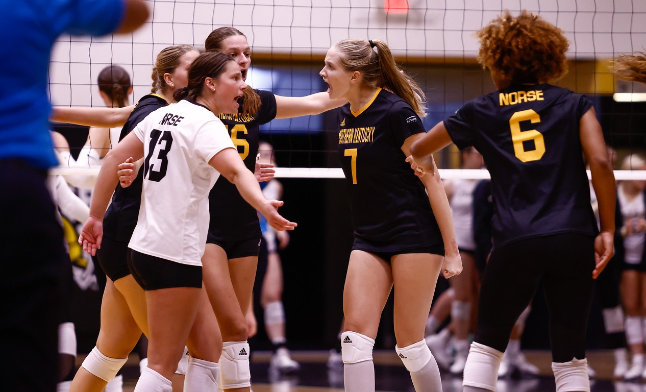 Volleyball sweeps away Golden Grizzlies - Northern Kentucky University ...