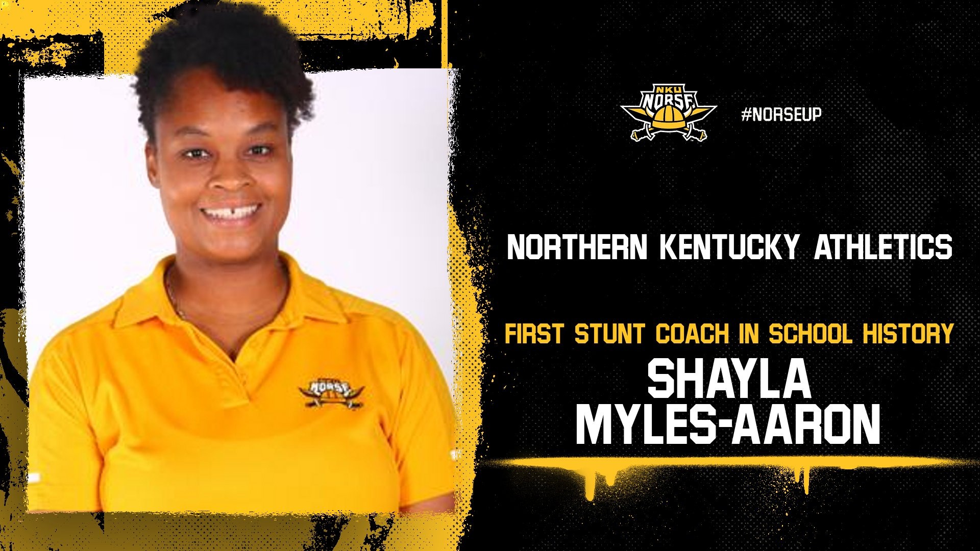 Myles-Aaron named first NKU Stunt head coach in school history ...