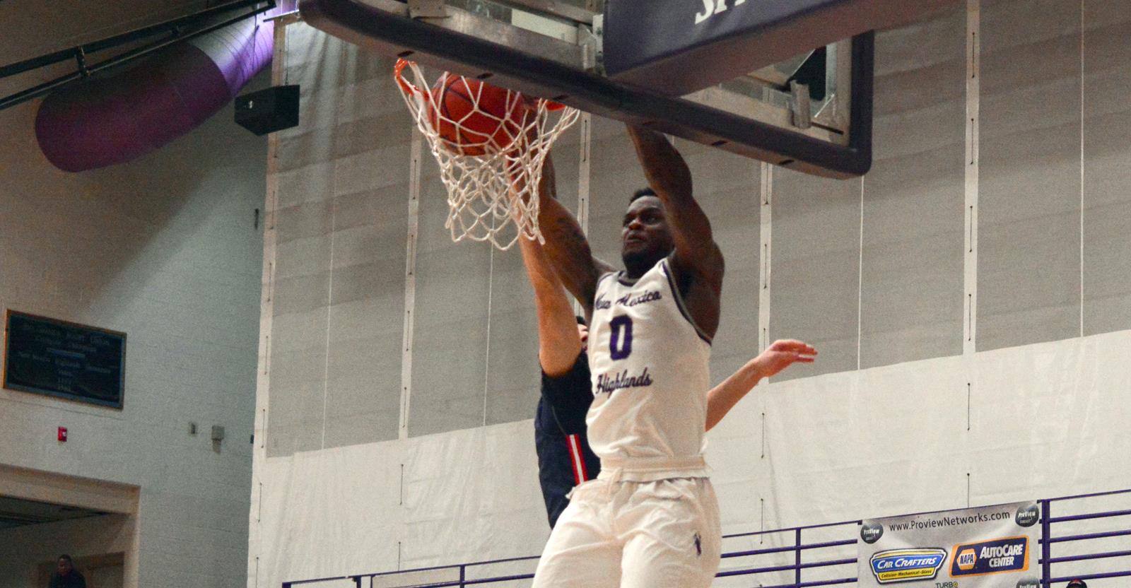 Raquan Mitchell - 2019-20 - Men's Basketball - New Mexico Highlands ...