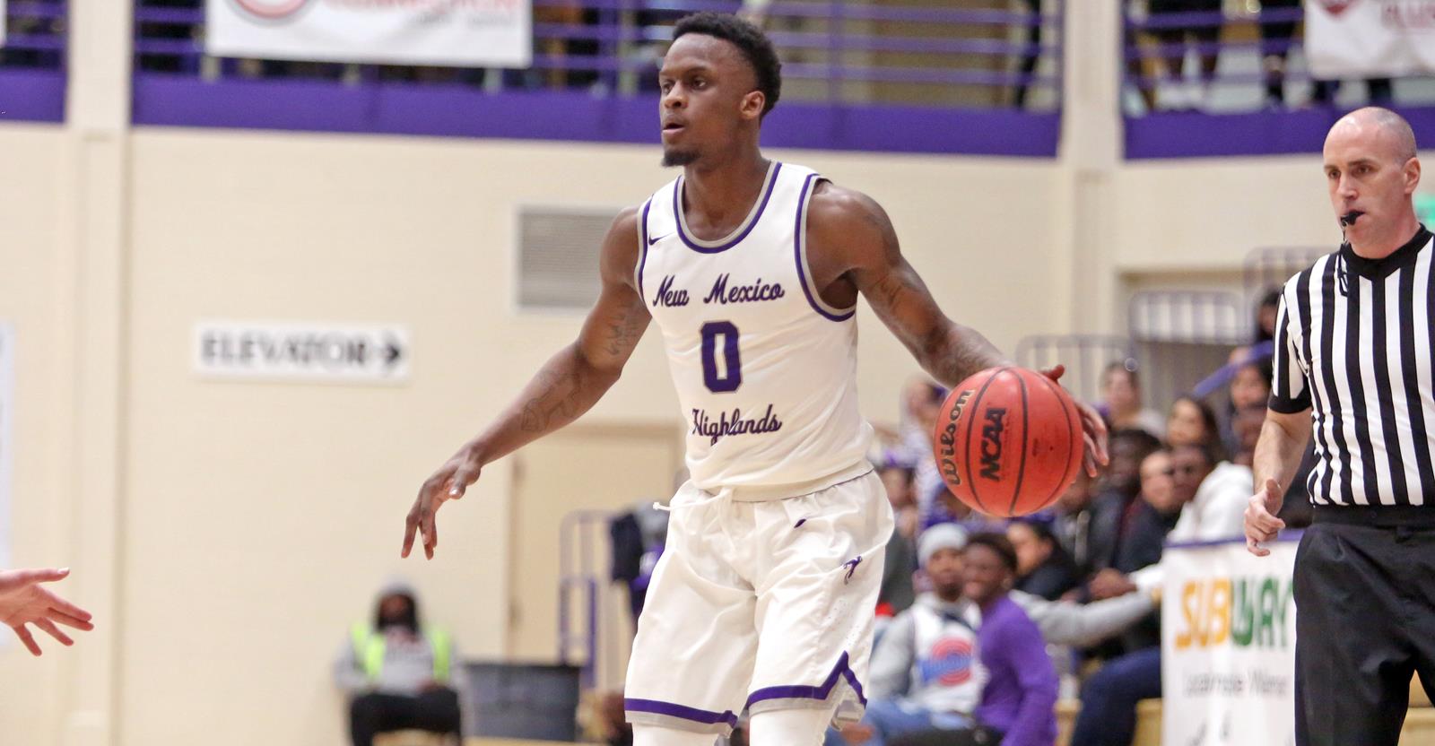 Raquan Mitchell - 2019-20 - Men's Basketball - New Mexico Highlands ...