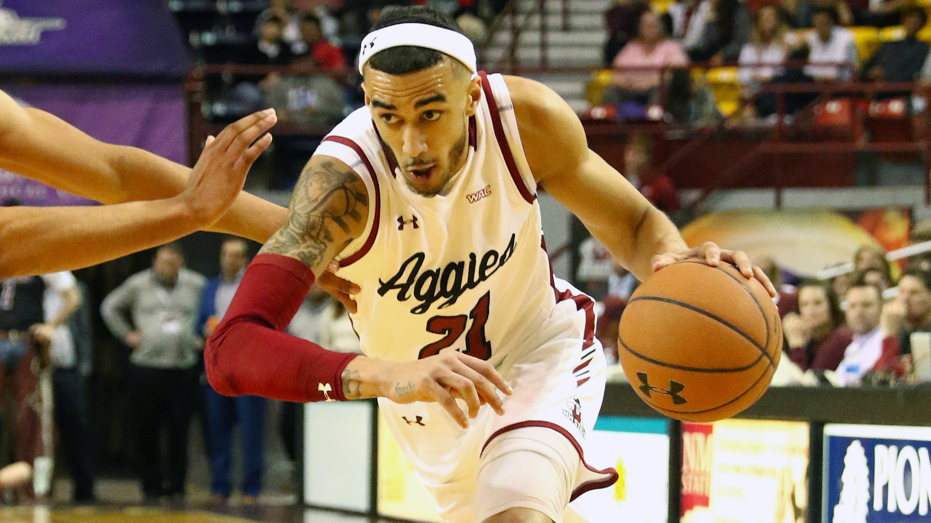 Trevelin Queen - 2019-20 - Men's Basketball - New Mexico State ...