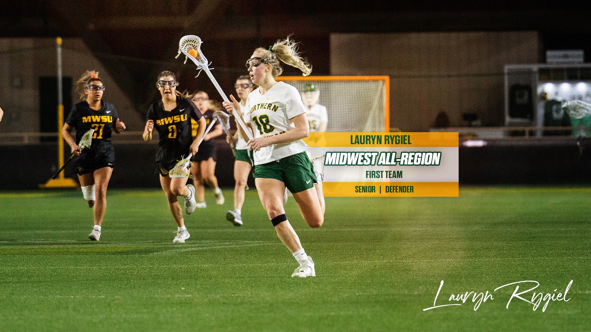 Rygiel Named to Lacrosse Midwest All-Region First Team - Northern ...