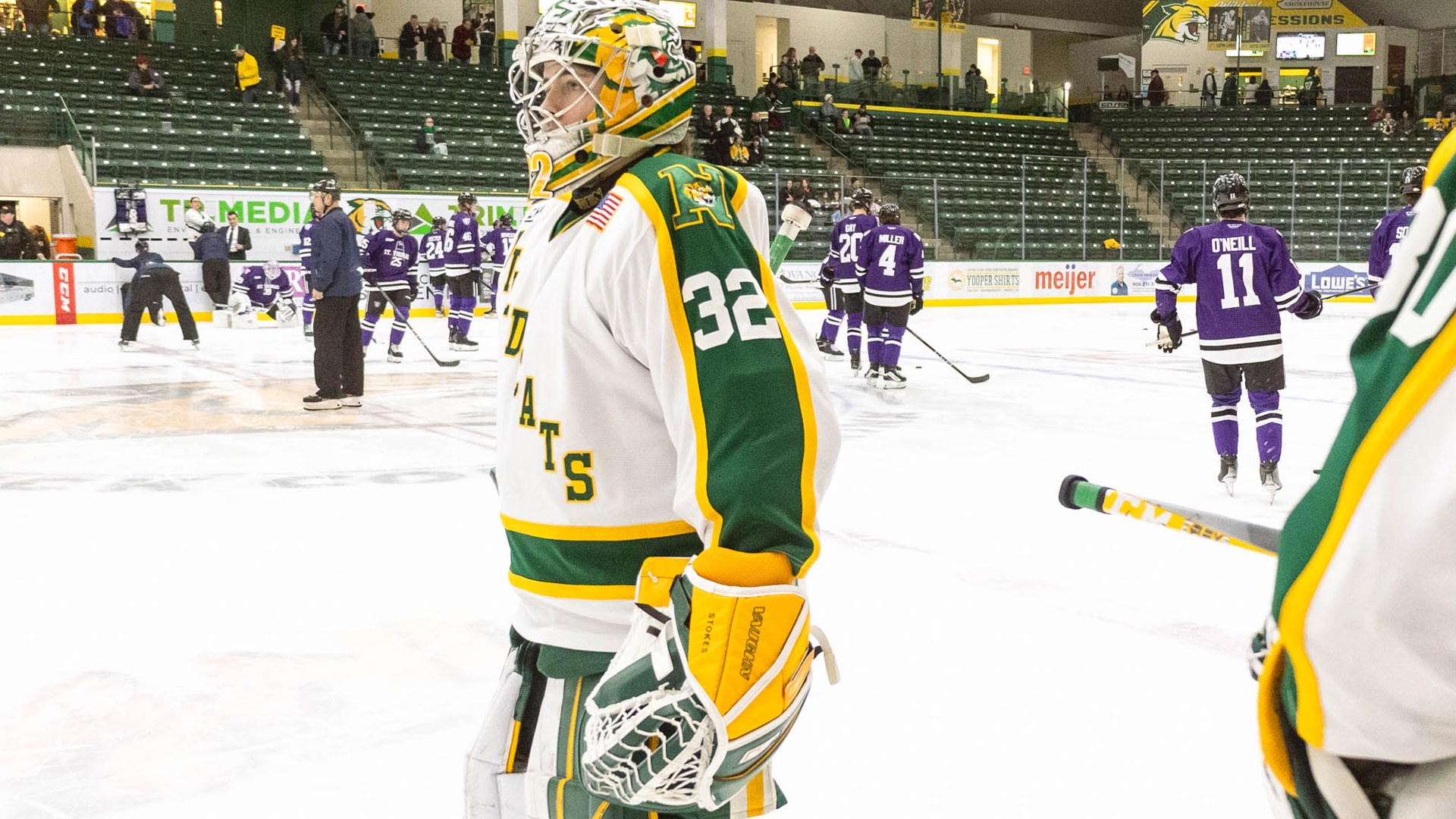 Carsen Stokes - 2023-24 - Men's Ice Hockey - Northern Michigan University