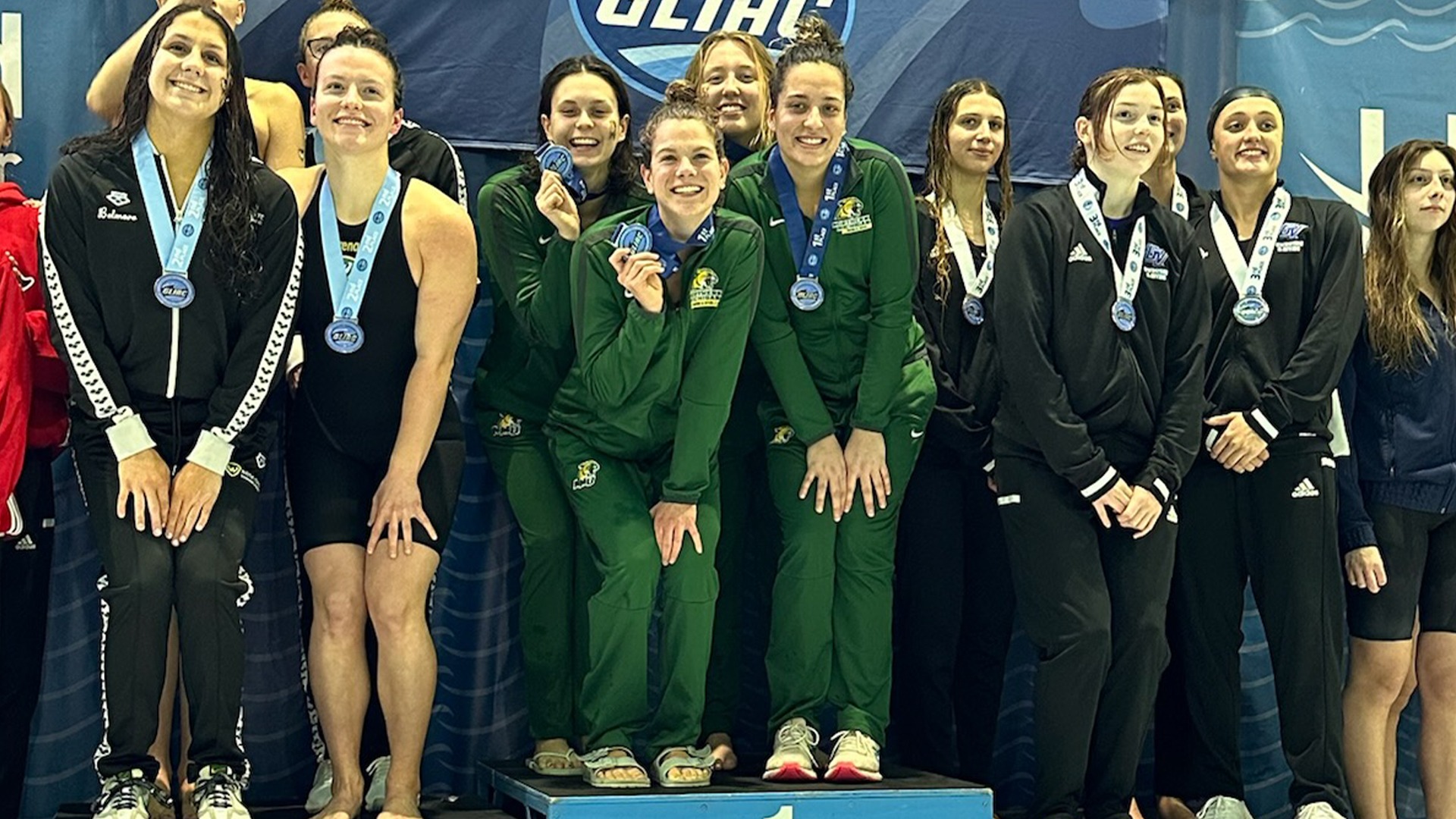 200 Medley Relay Team Captures Gold - Northern Michigan University