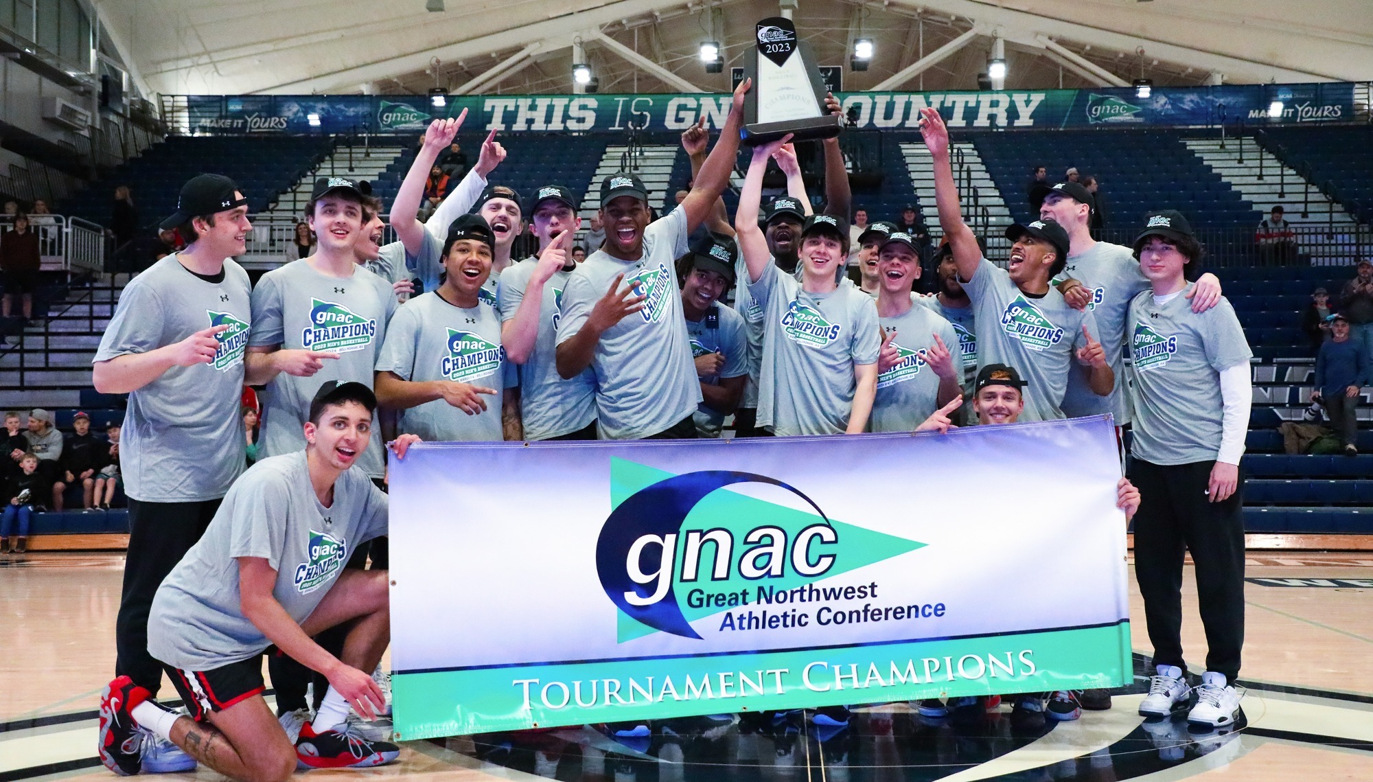 Men's Basketball Captures First GNAC Championship in Program History ...