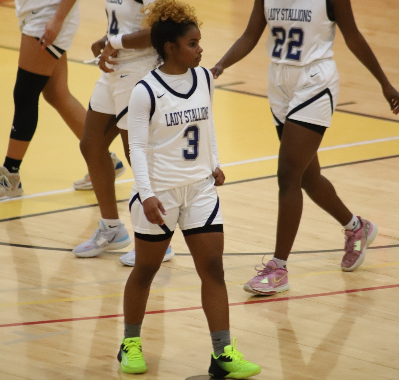 Lady Stallions Battle with 8 Ladies - North American University