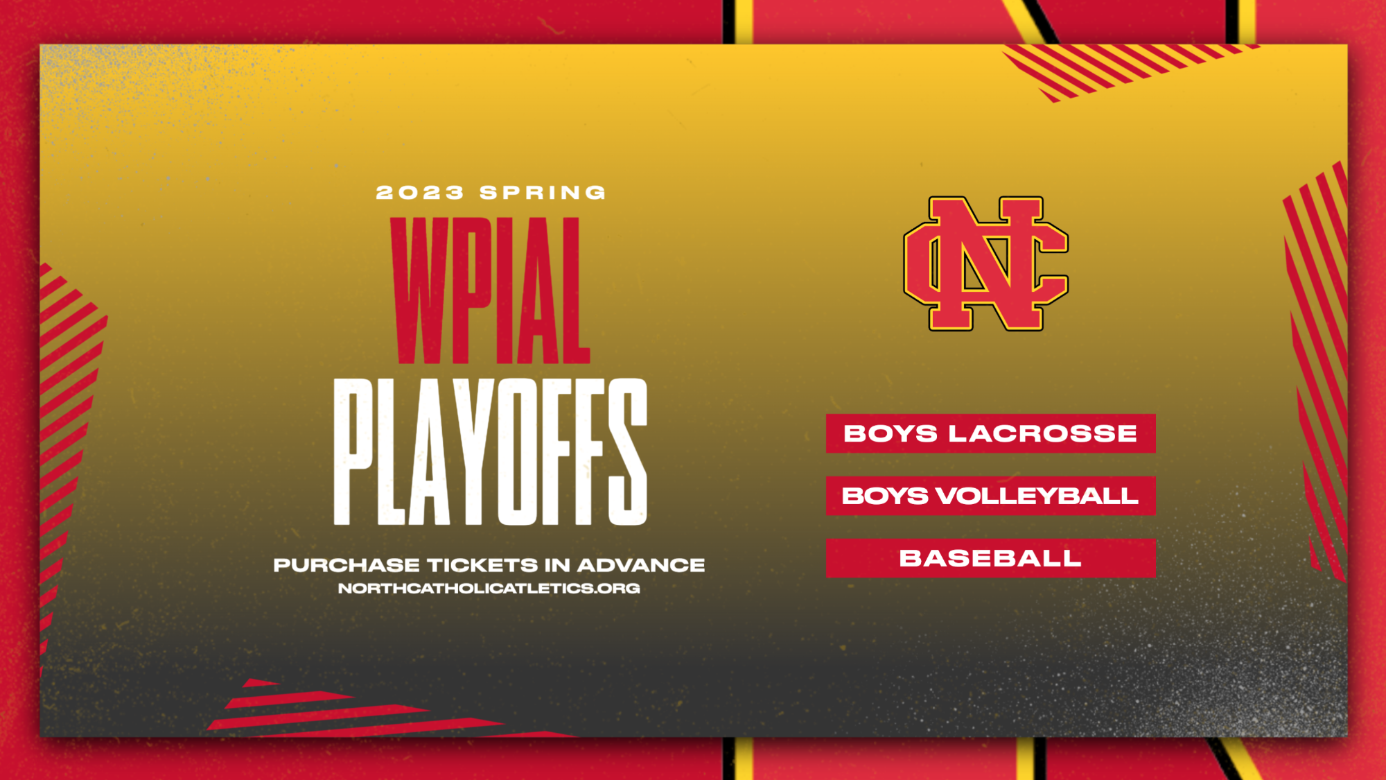 2023 Spring Sports Playoffs - North Catholic High School