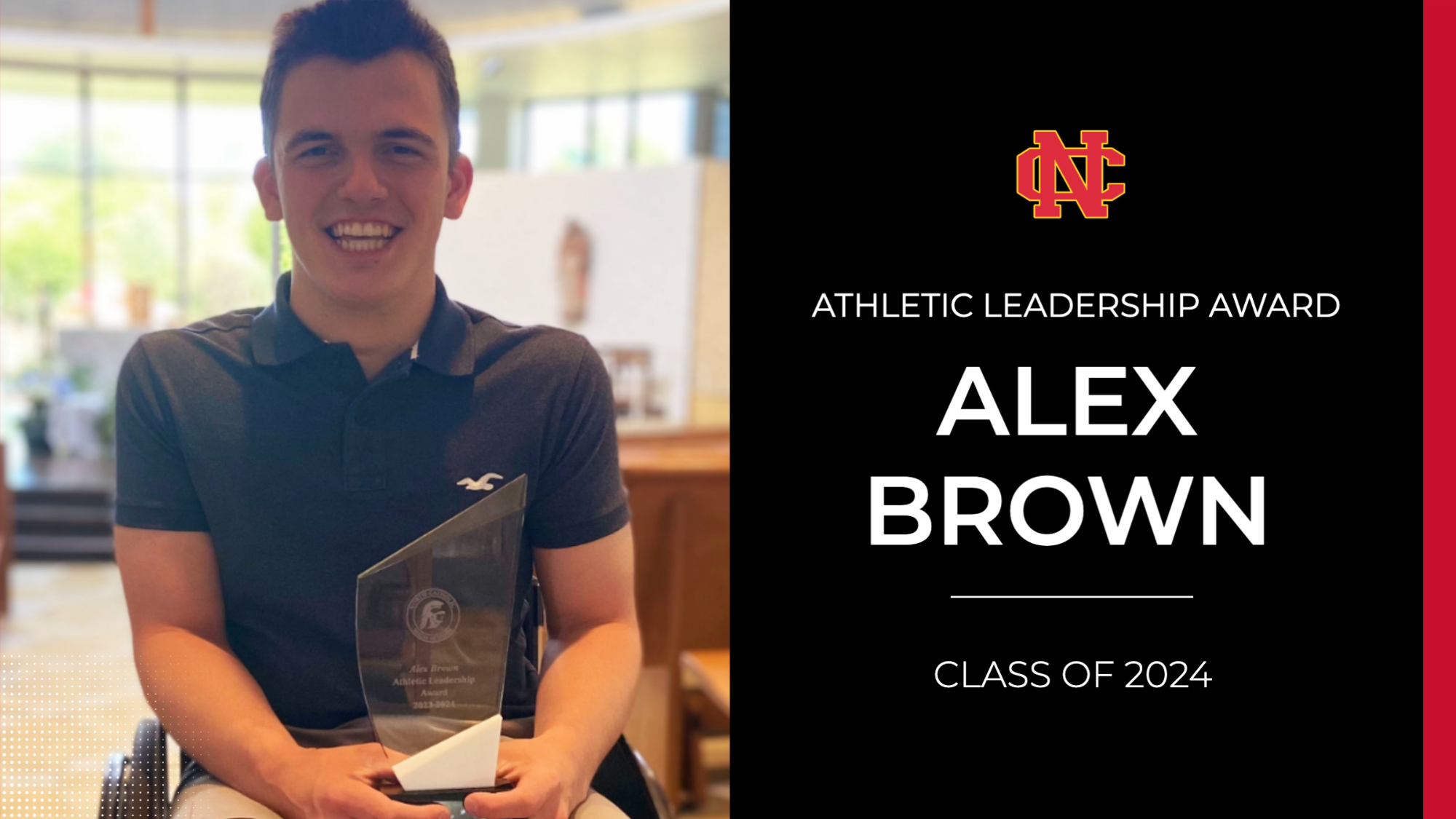 Nominations for Athletic Leadership Award - North Catholic High School