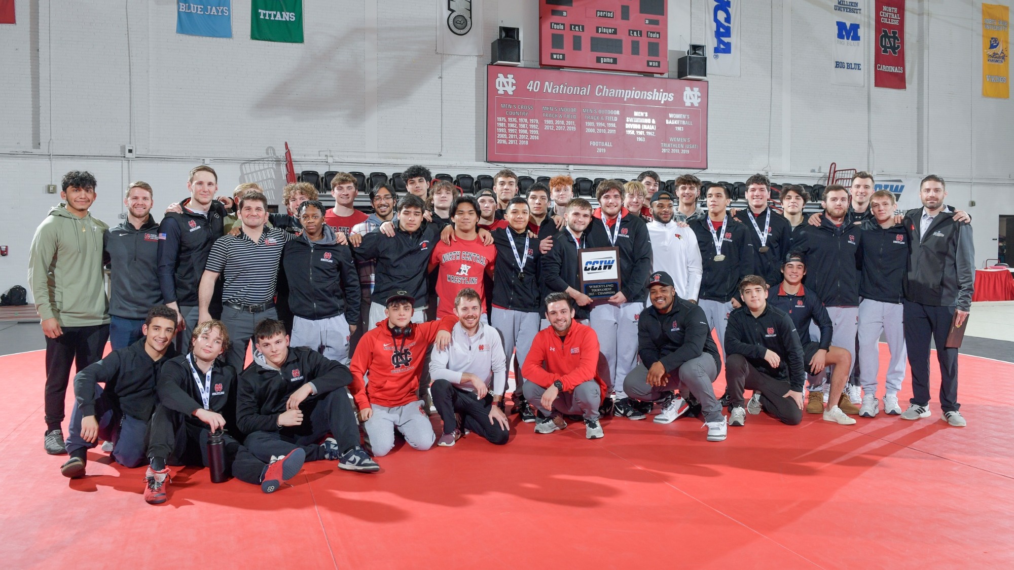 Historic Performance Crowns Men’s Wrestling CCIW Champions - North ...