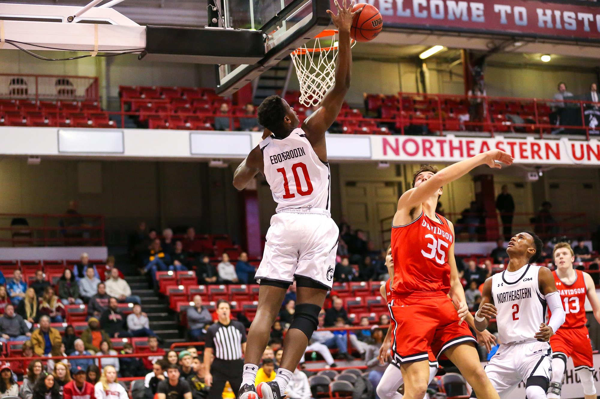 Greg Eboigbodin - Men's Basketball - Northeastern University Athletics
