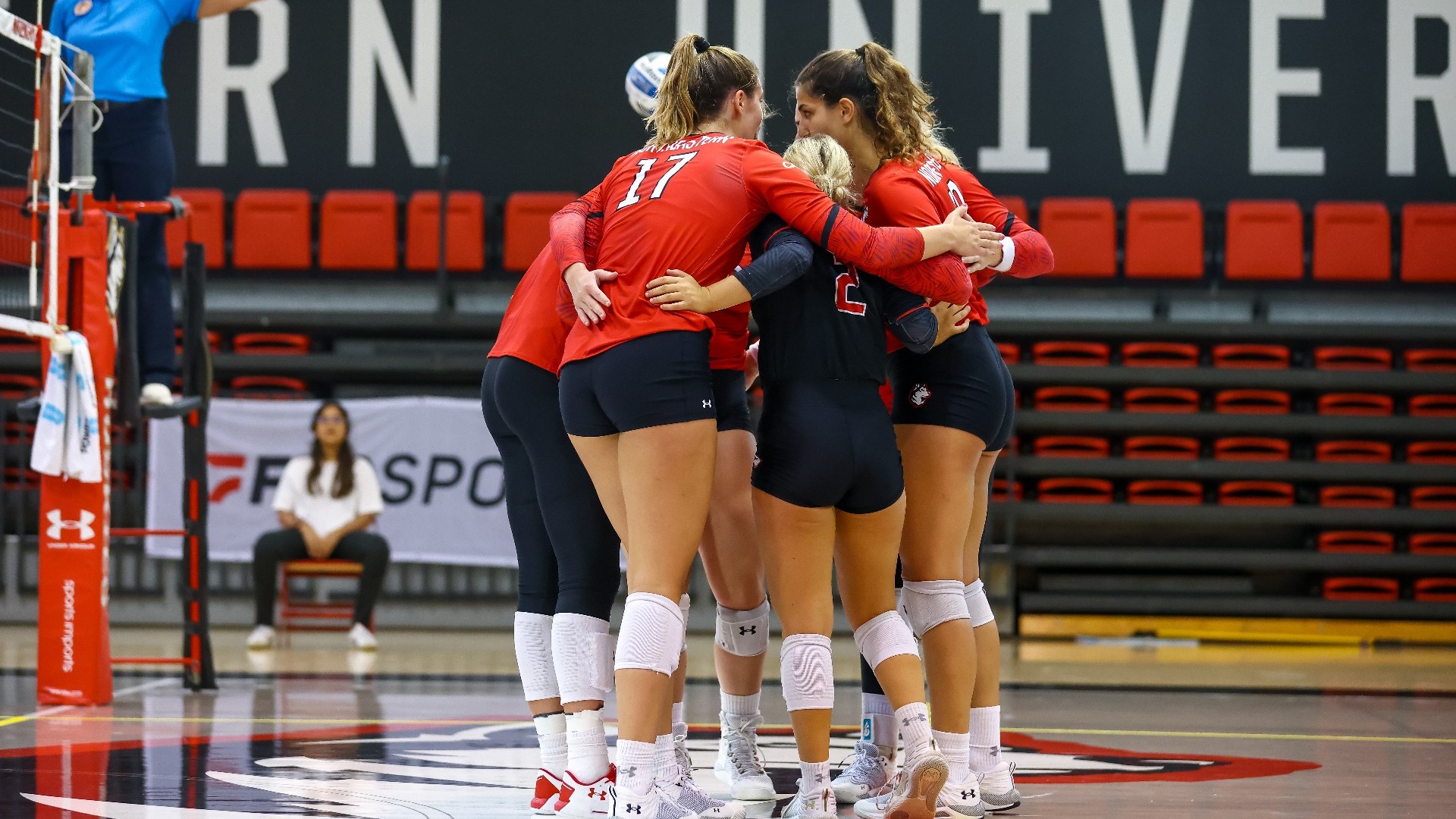 Huskies Fall To Towson In Three Sets - Northeastern University Athletics