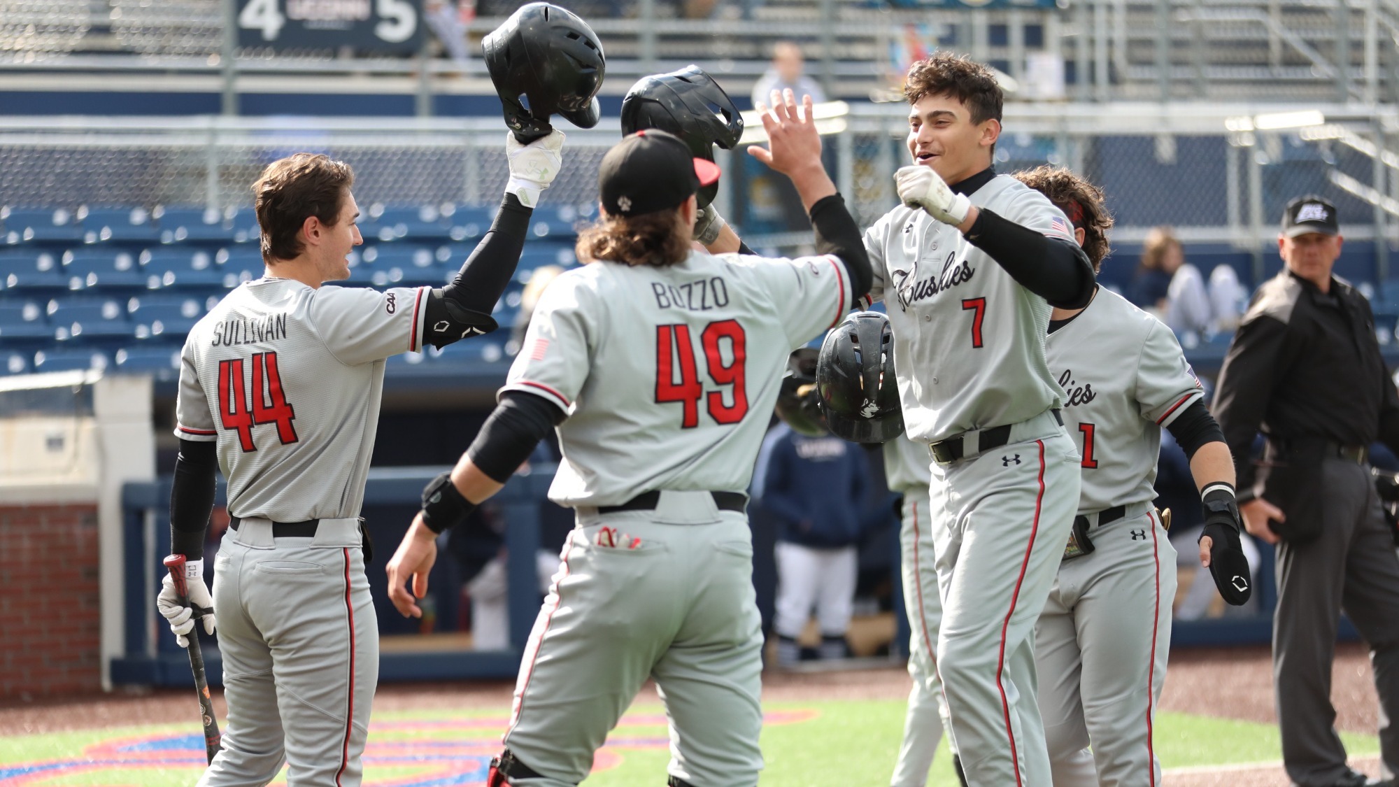 NU Baseball Upsets No. 15 UConn, 12-3 - Northeastern University Athletics