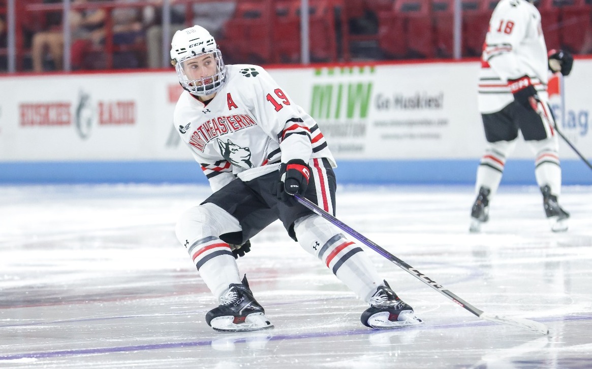 Riley Hughes - Men's Ice Hockey - Northeastern University Athletics
