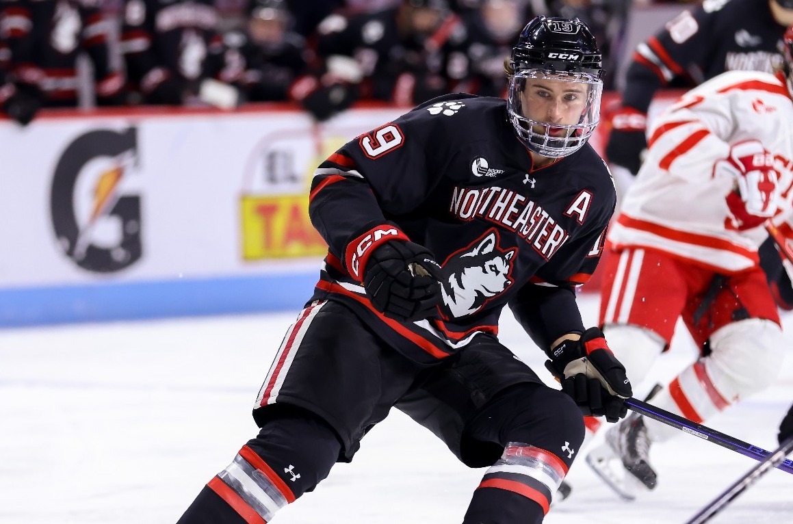 Riley Hughes - Men's Ice Hockey - Northeastern University Athletics