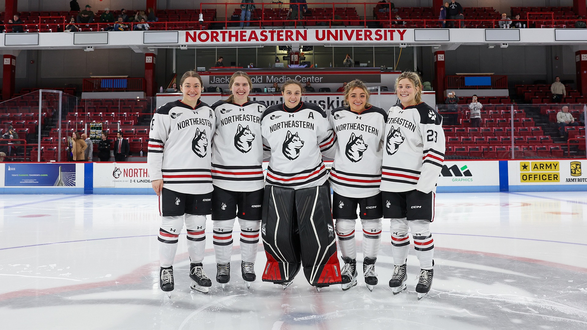 No. 12 Northeastern Ties With Vermont On Senior Night - Northeastern ...