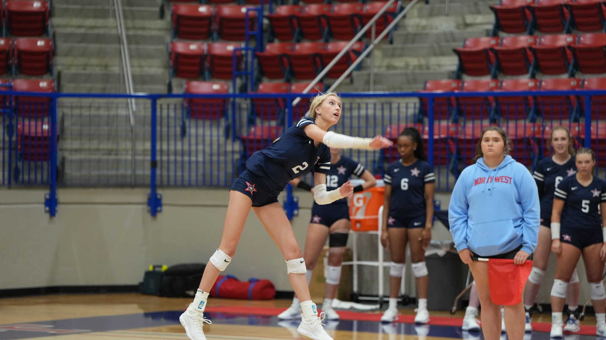 Northwest Volleyball Splits in Home Opener - Northwest Mississippi ...