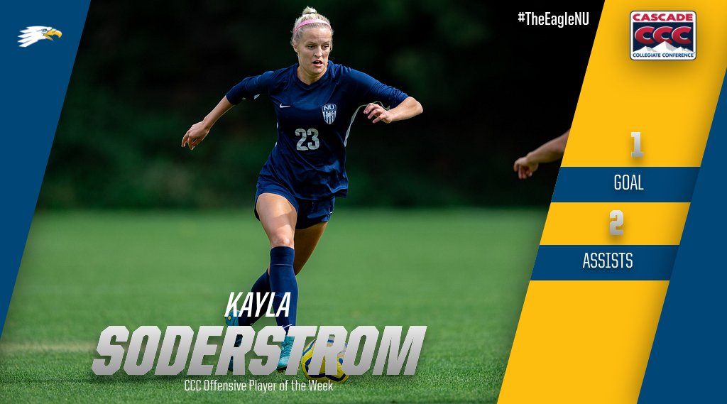 Soderstrom Honored by CCC - Northwest University Athletics