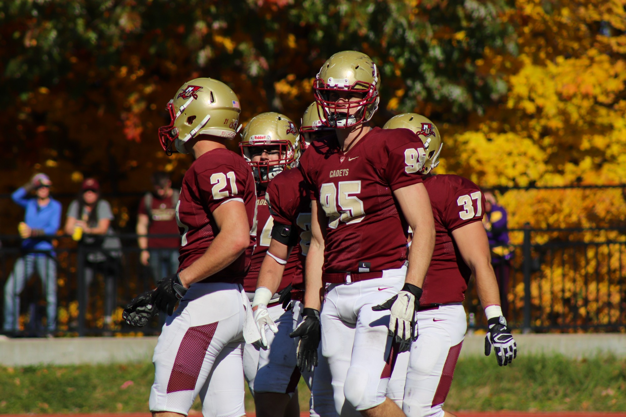 Football- Cadets Fall to Cardinals on Senior Day - Norwich University