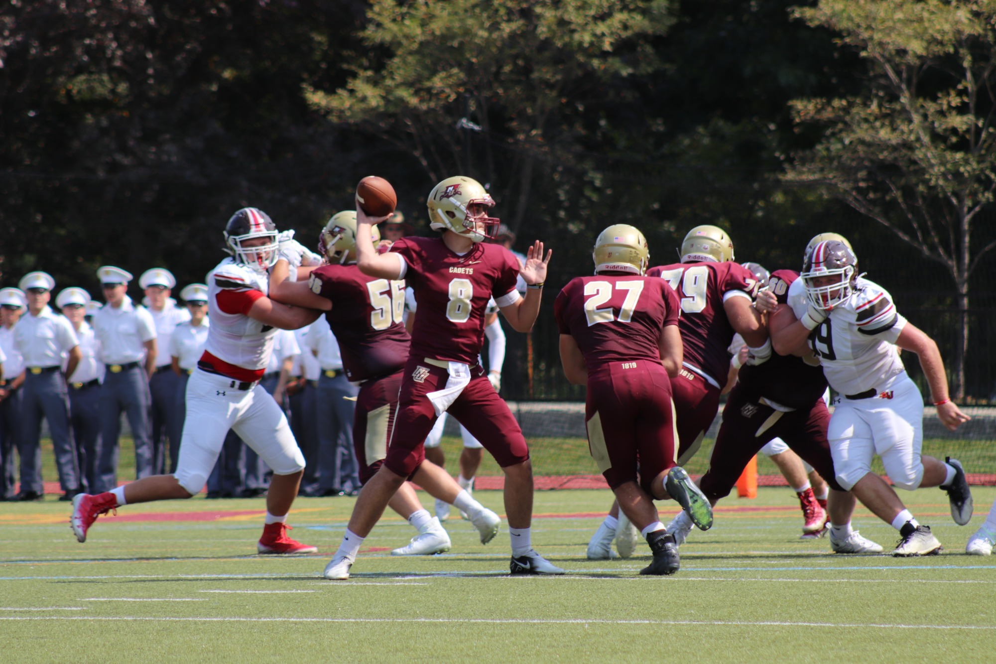 Football: Cadets fall to St. Lawrence in home opener battle - Norwich ...
