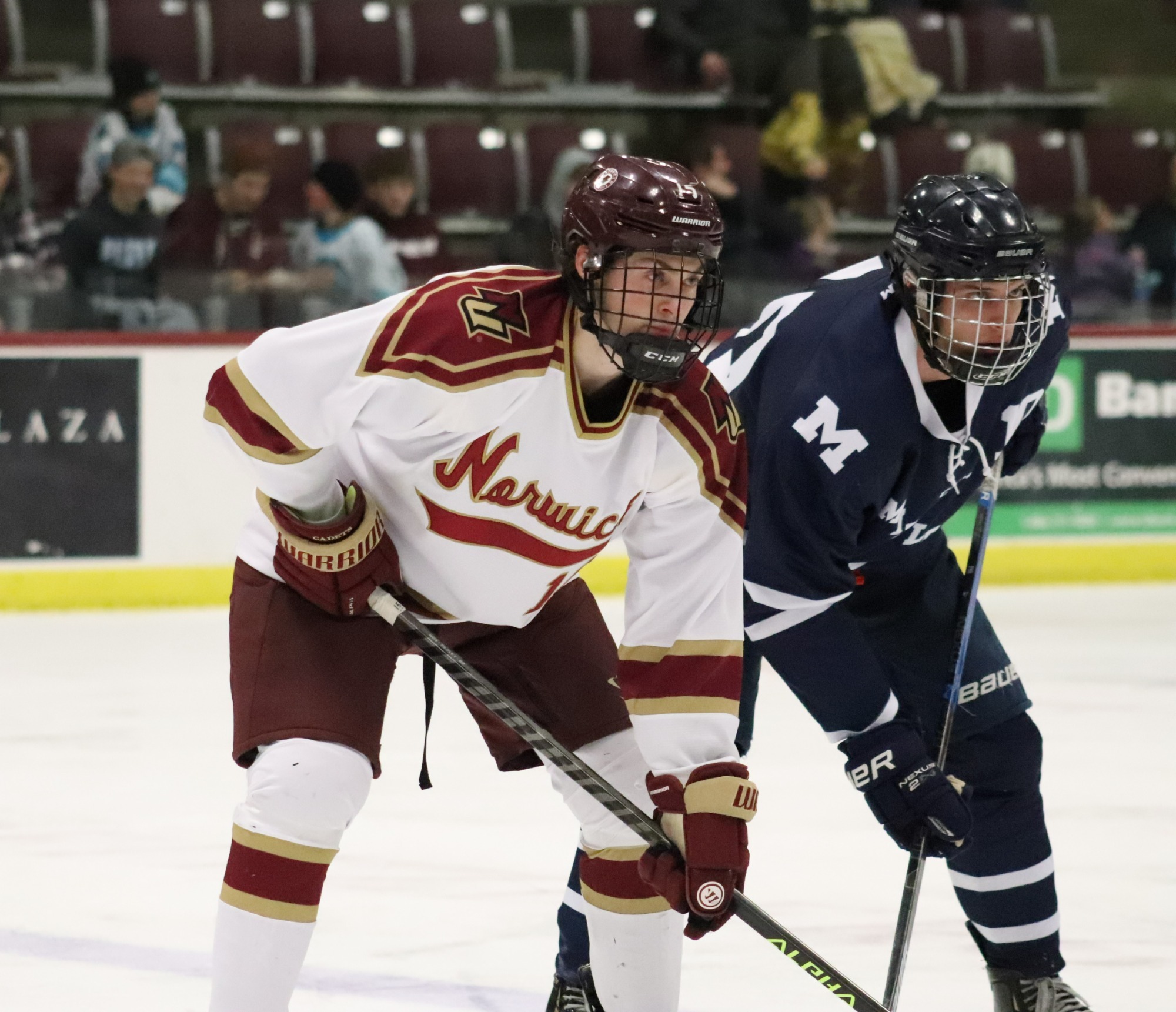 Men’s Ice Hockey: Panthers Scratch Cadets in Overtime - Norwich University