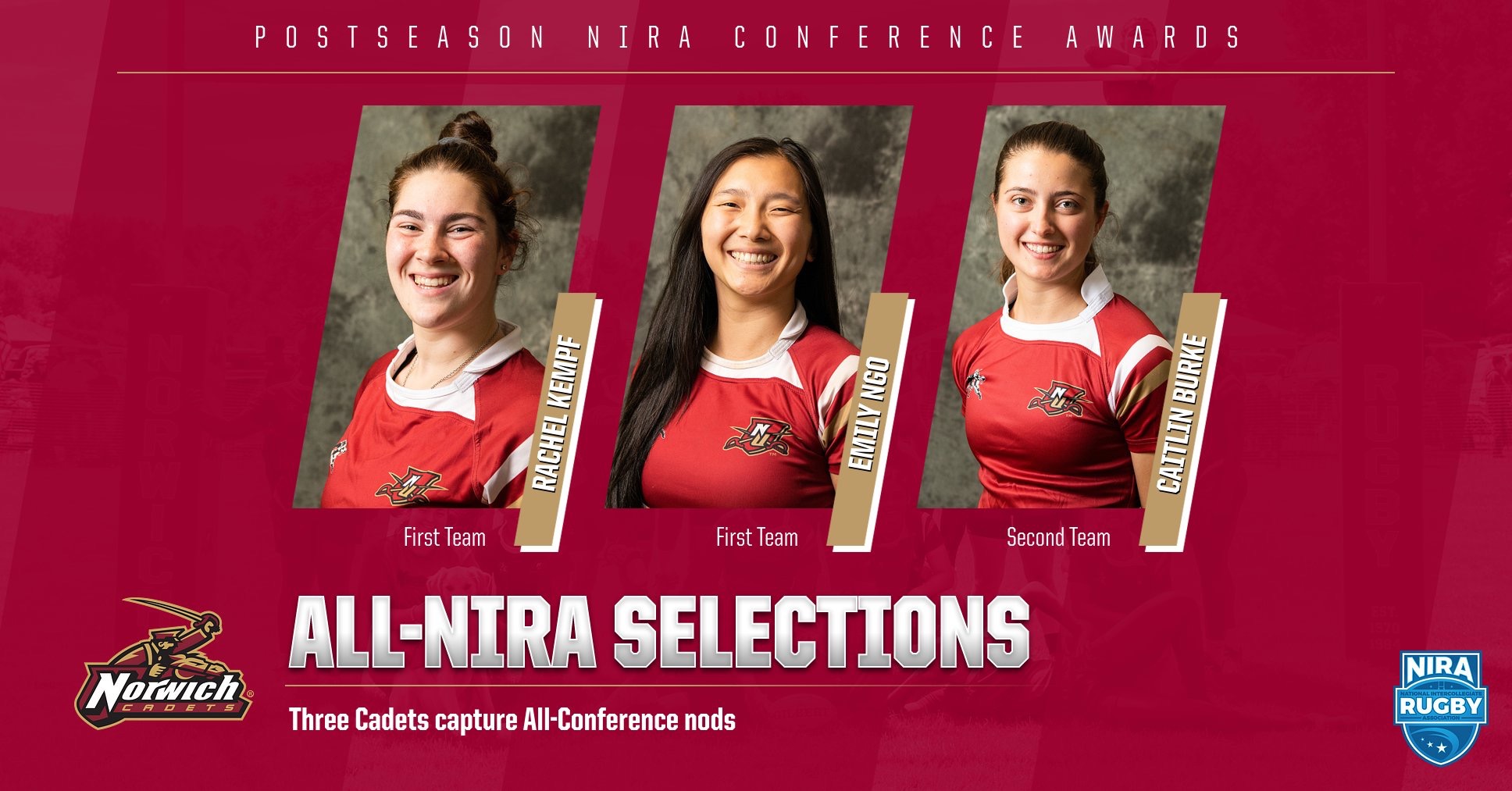 Women's Rugby: Burke, Kempf, Ngo capture Div. III All-NIRA accolades ...