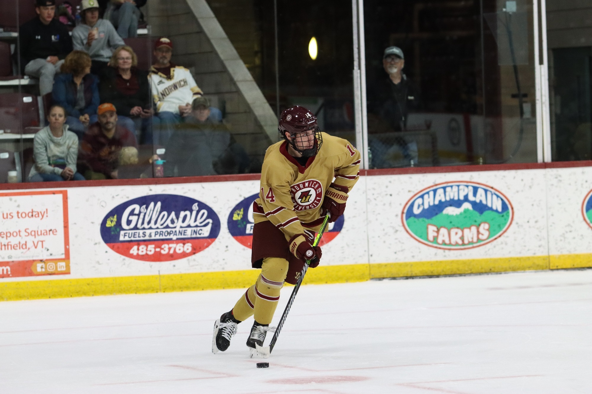 Men's Ice Hockey: Cadets Charge By Spartans on Three Goal First Period ...