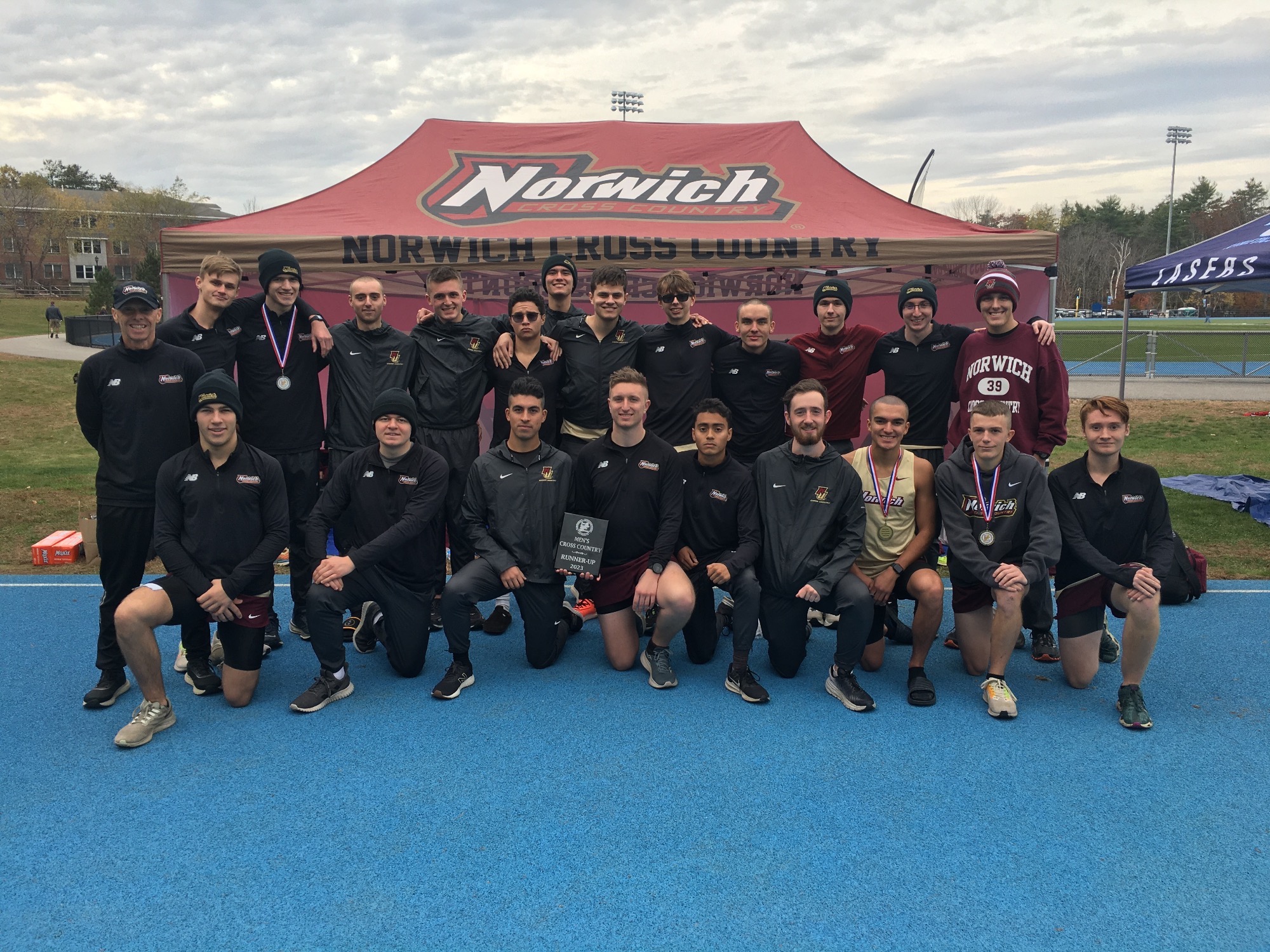 Men’s Cross Country: Norwich finishes as runner-ups in GNAC ...