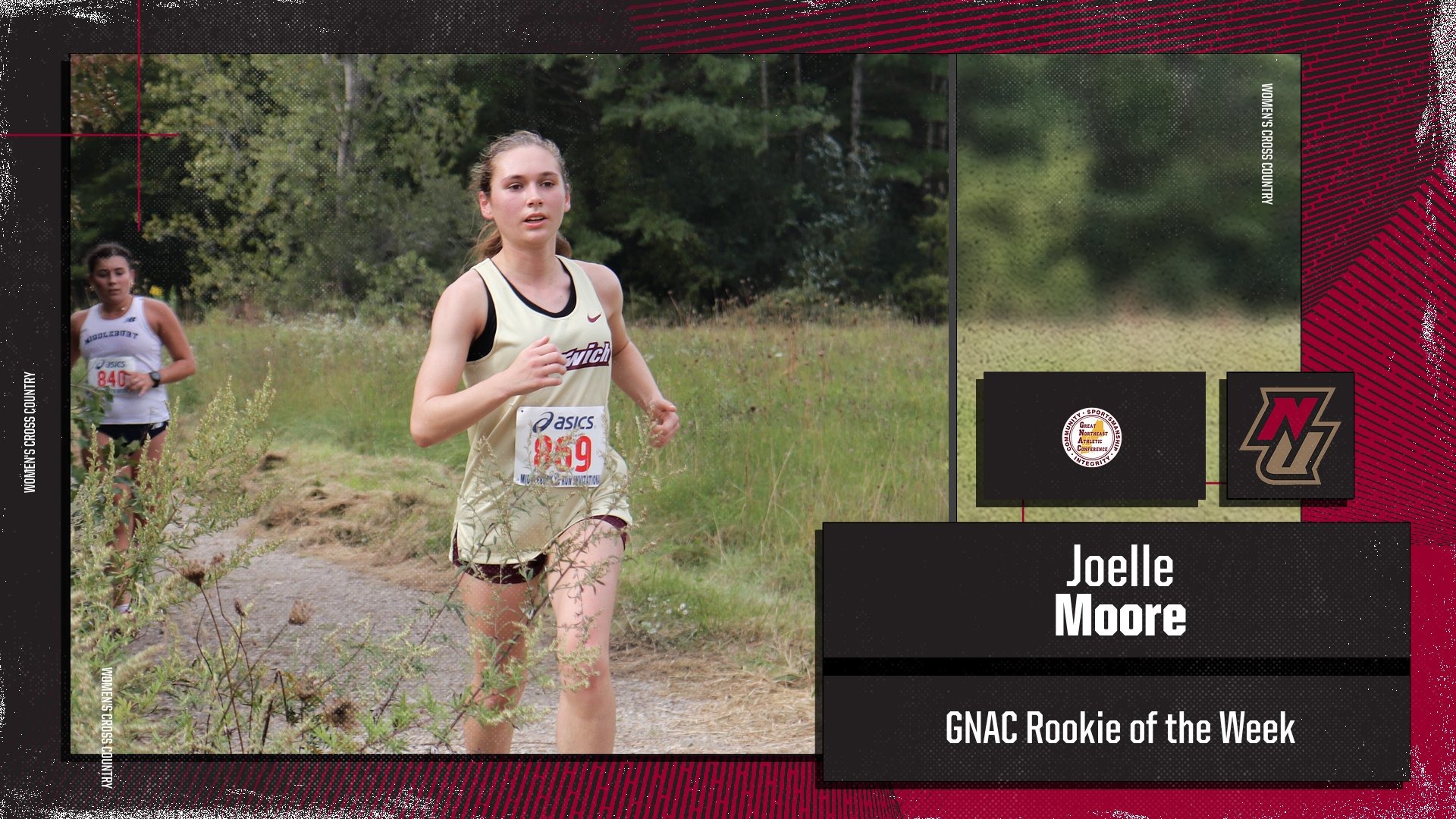 Women's Cross Country: Moore repeats as GNAC Rookie of the Week ...