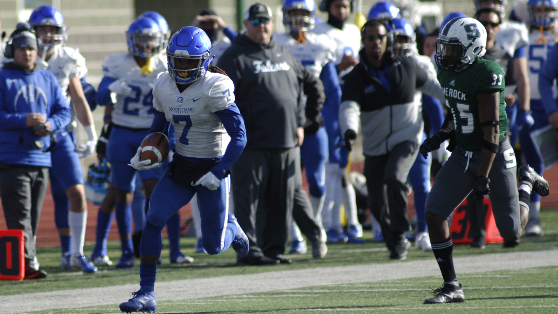 Marvelle Ross - Football - Notre Dame College Athletics