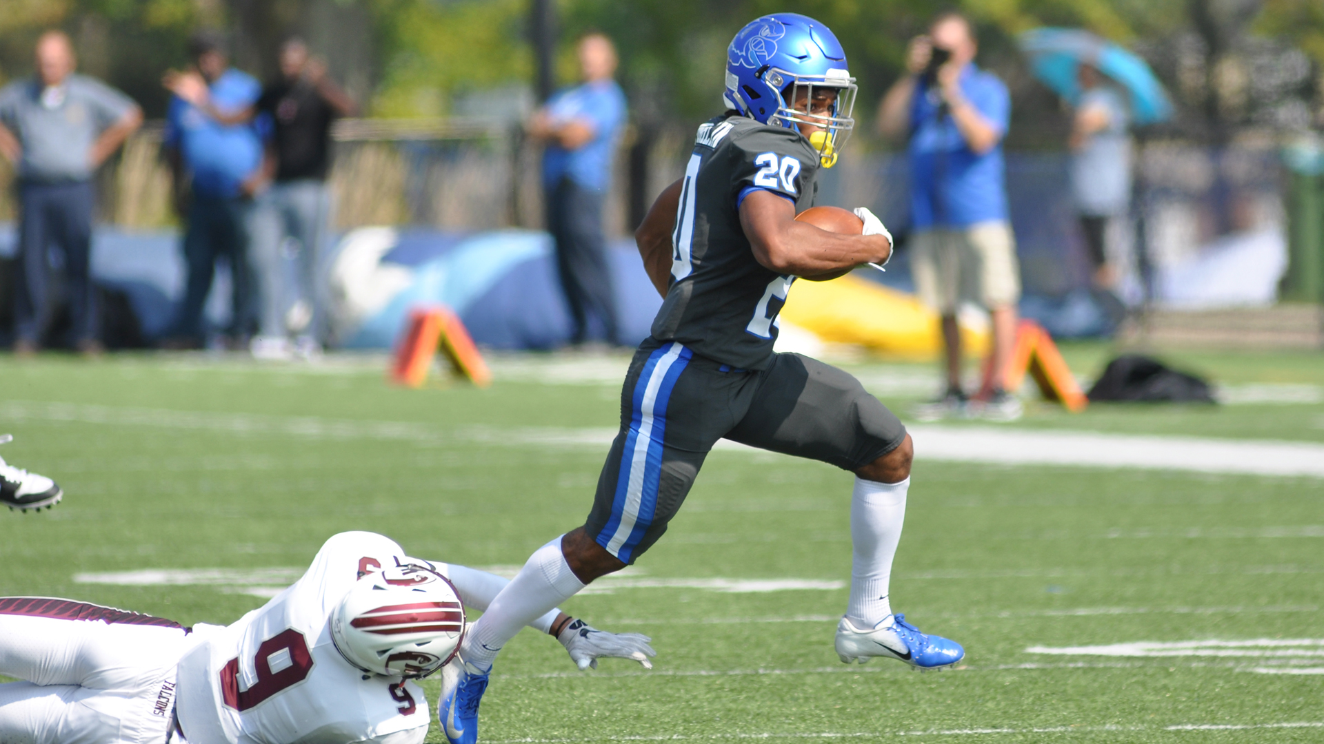Jaleel McLaughlin - Football - Notre Dame College Athletics