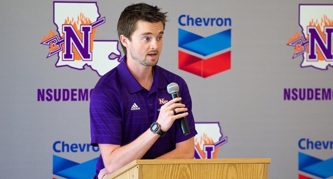 Sauer optimistic about young 2018 squad - Northwestern State University ...