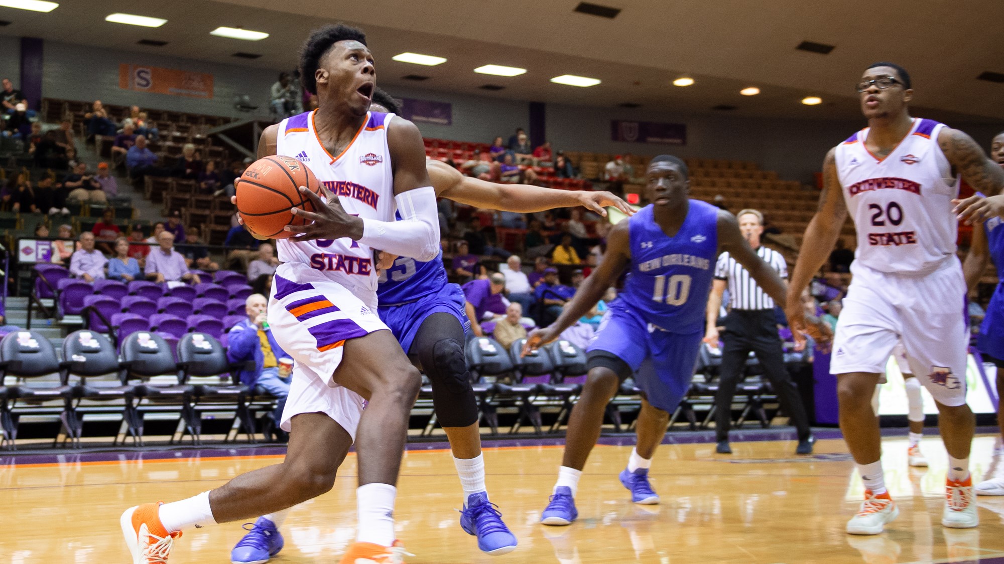 Brandon Hutton - Demon Basketball - Northwestern State University Athletics