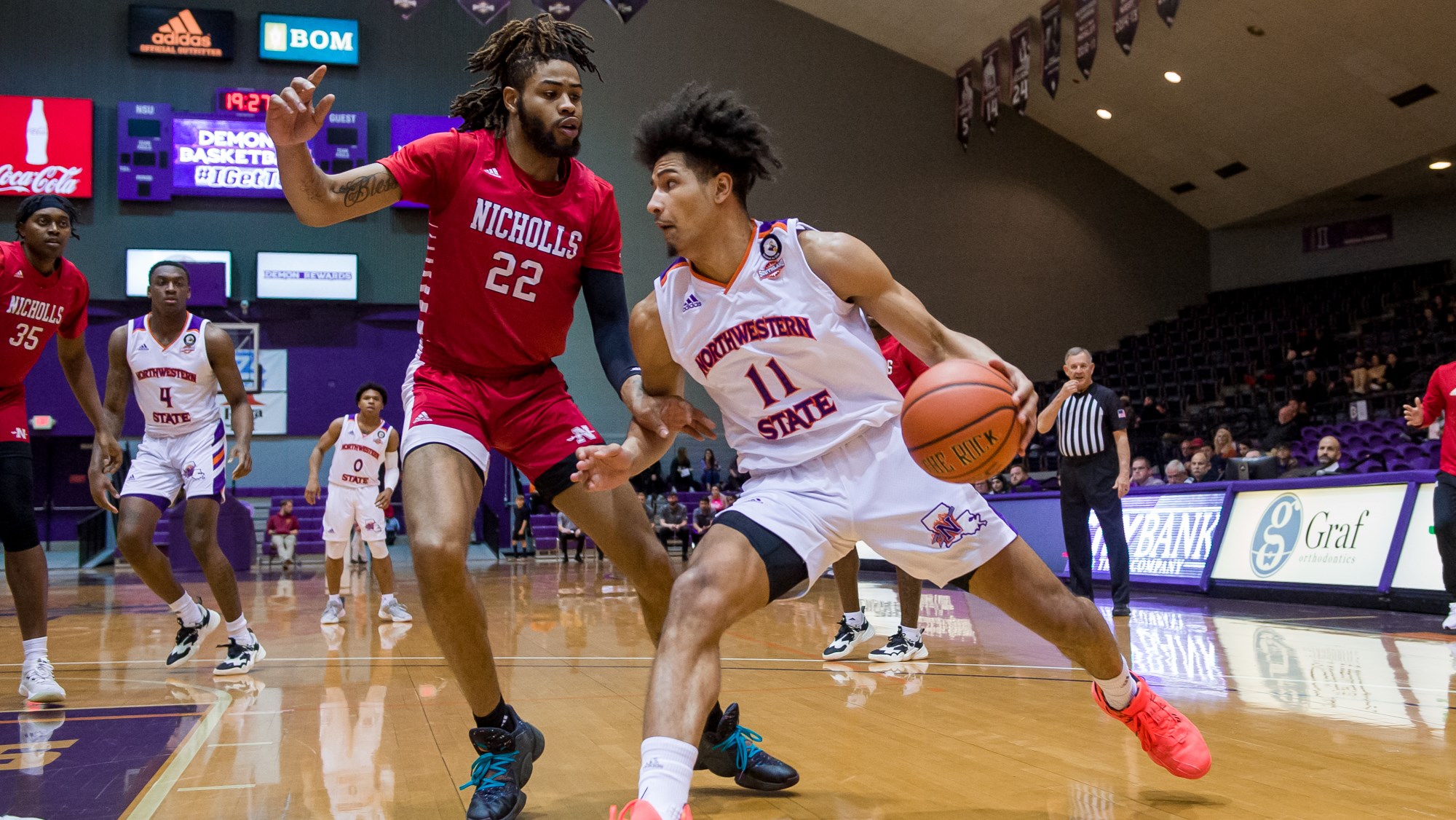 Shaun Riley II - Demon Basketball - Northwestern State University Athletics
