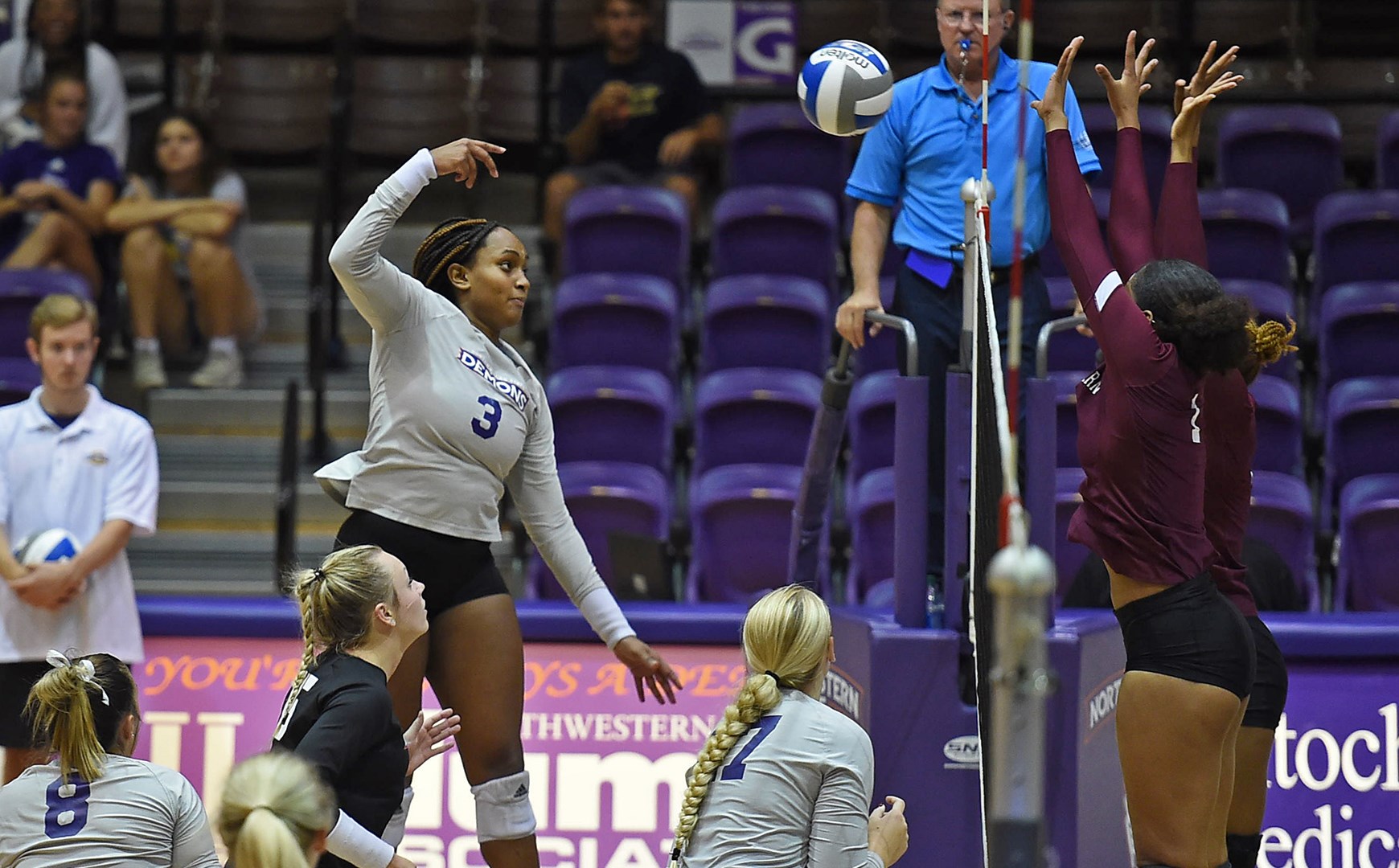 Breanna Burrell - Lady Demon Volleyball - Northwestern State University ...