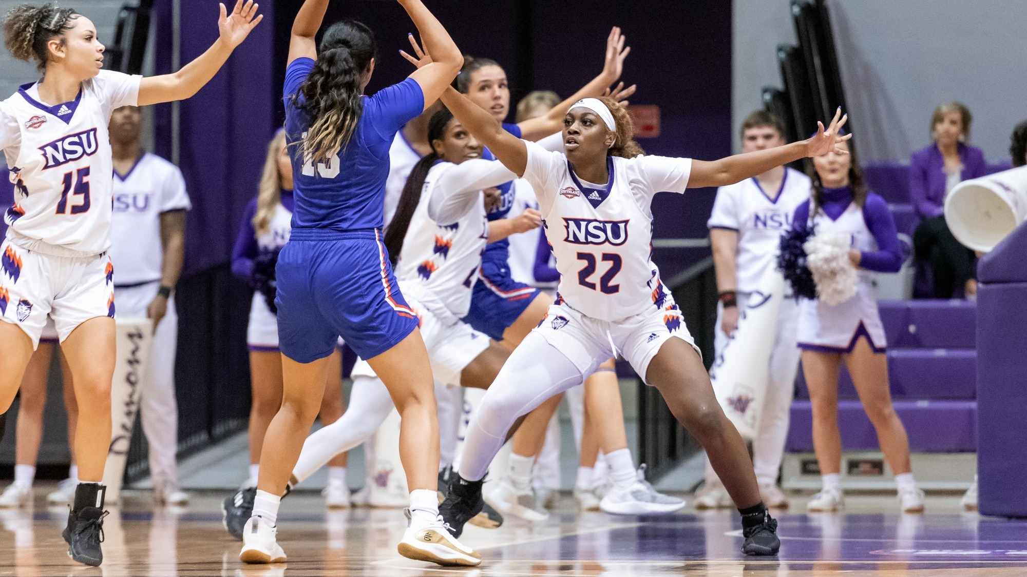 Lady Demons lock down Huskies - Northwestern State University Athletics