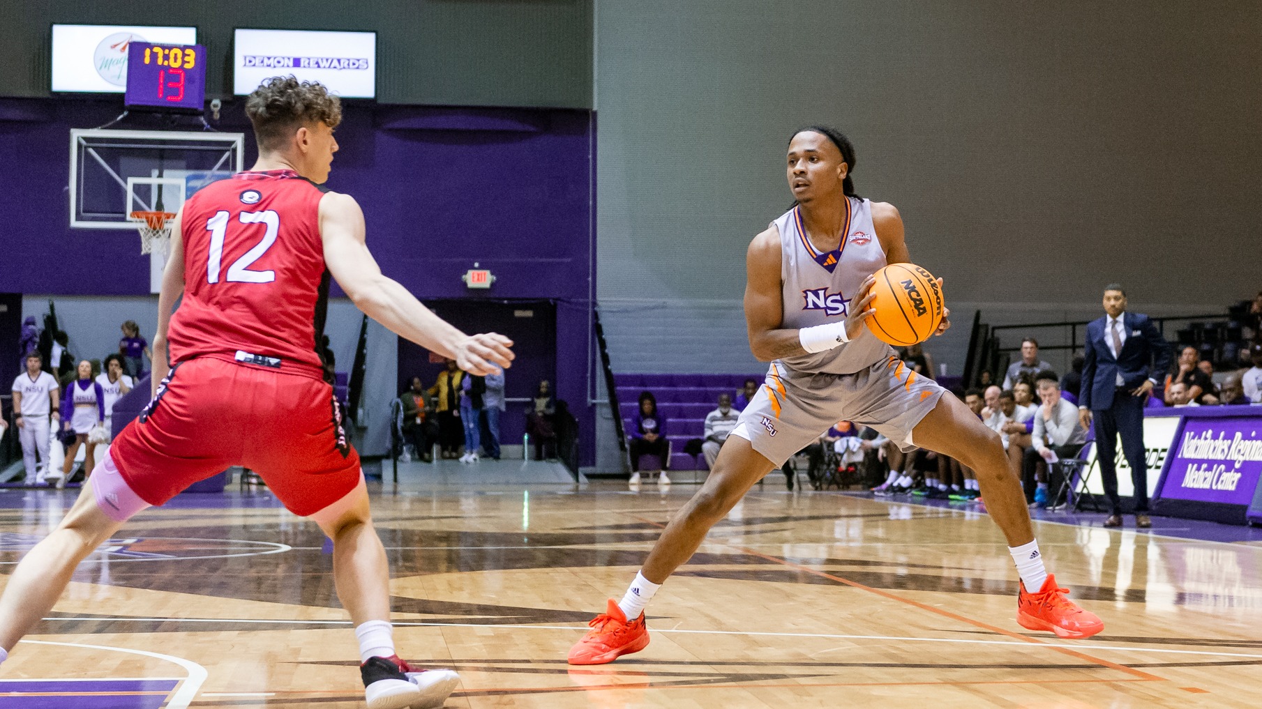 DeMarcus Sharp - Demon Basketball - Northwestern State University Athletics