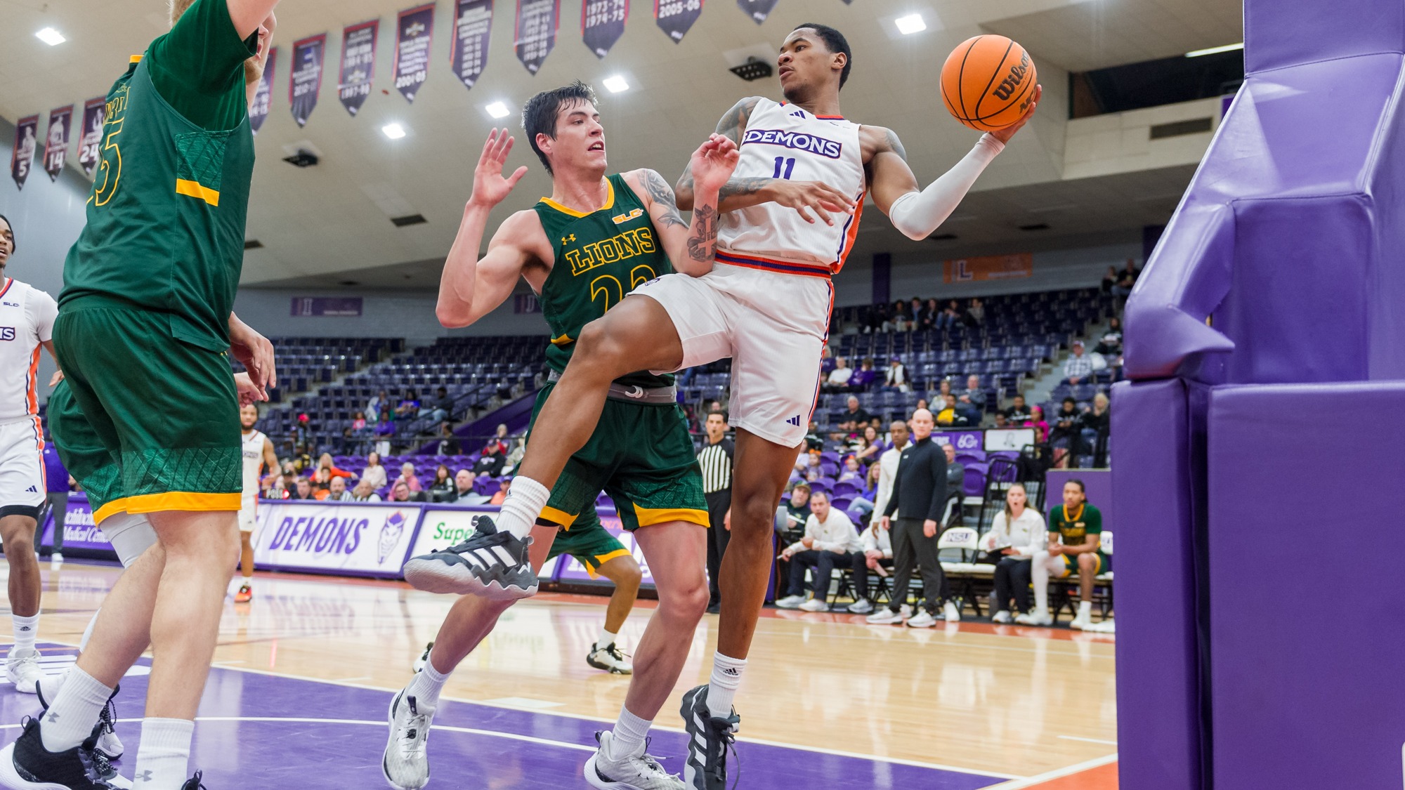 Justin Wilson - Demon Basketball - Northwestern State University Athletics