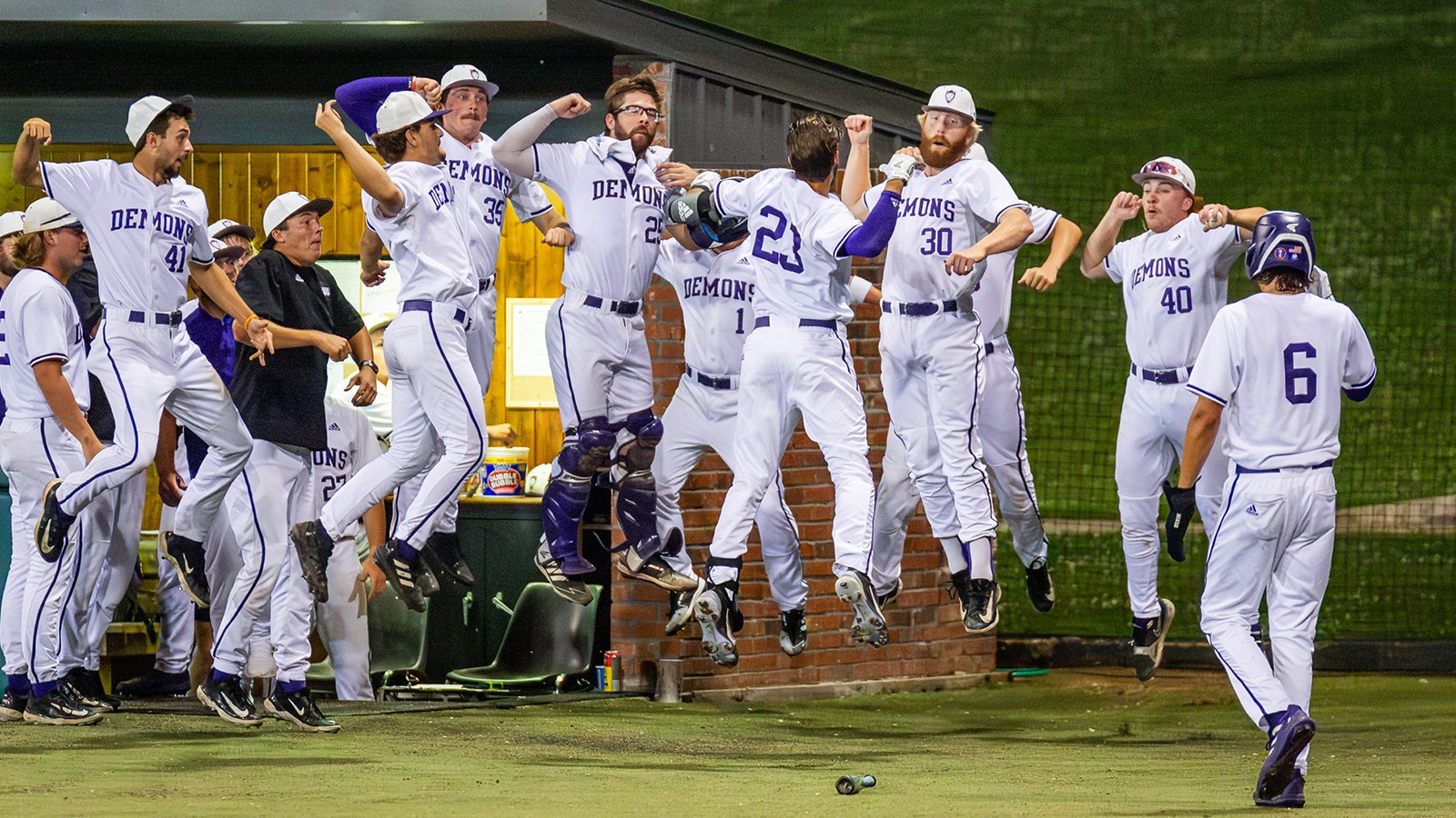 Knotts' slam, bullpen lift Demons past Lumberjacks in series opener - Northwestern State ...