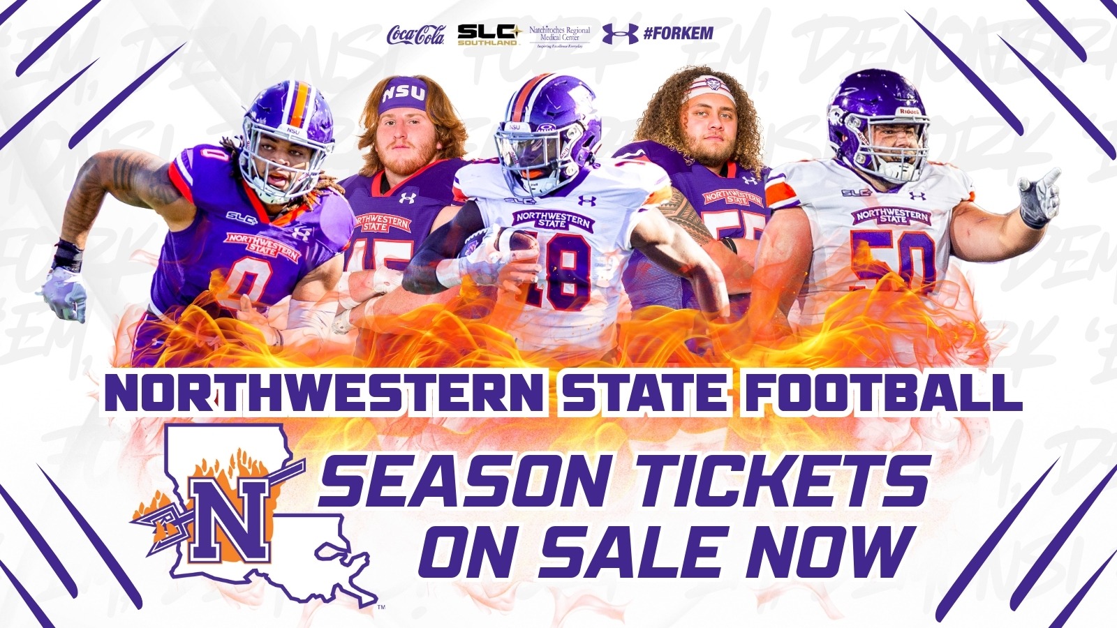 Demons announce 2025 football schedule - Northwestern State University ...